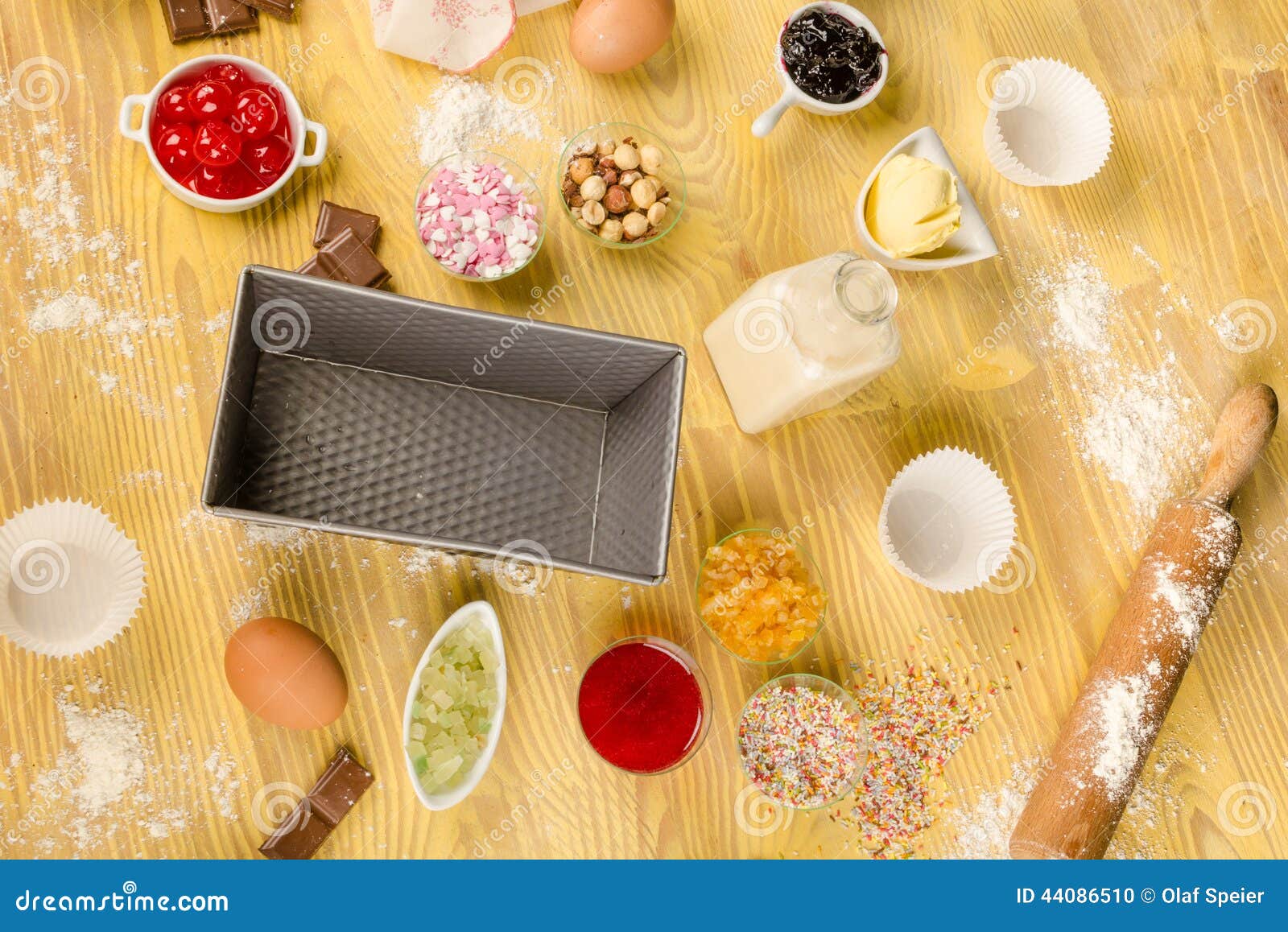 Baking cupcakes stock photo. Image of still, dried, baking - 44086510