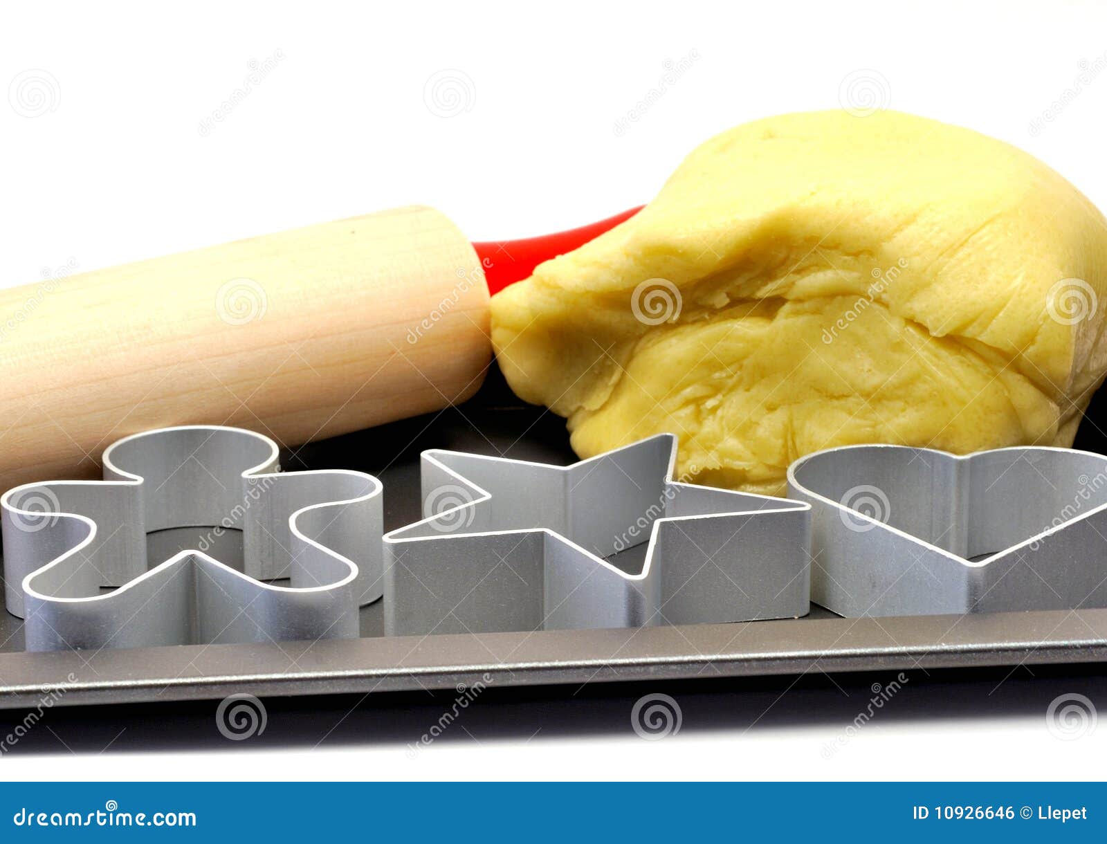 Baking Cups, Rolling Pin and Pastry Stock Photo - Image of baker, front ...