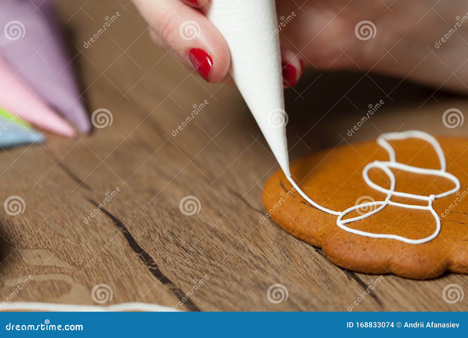 Baking, Draw on Baking, Patterns Stock Photo - Image of drawonbaking ...