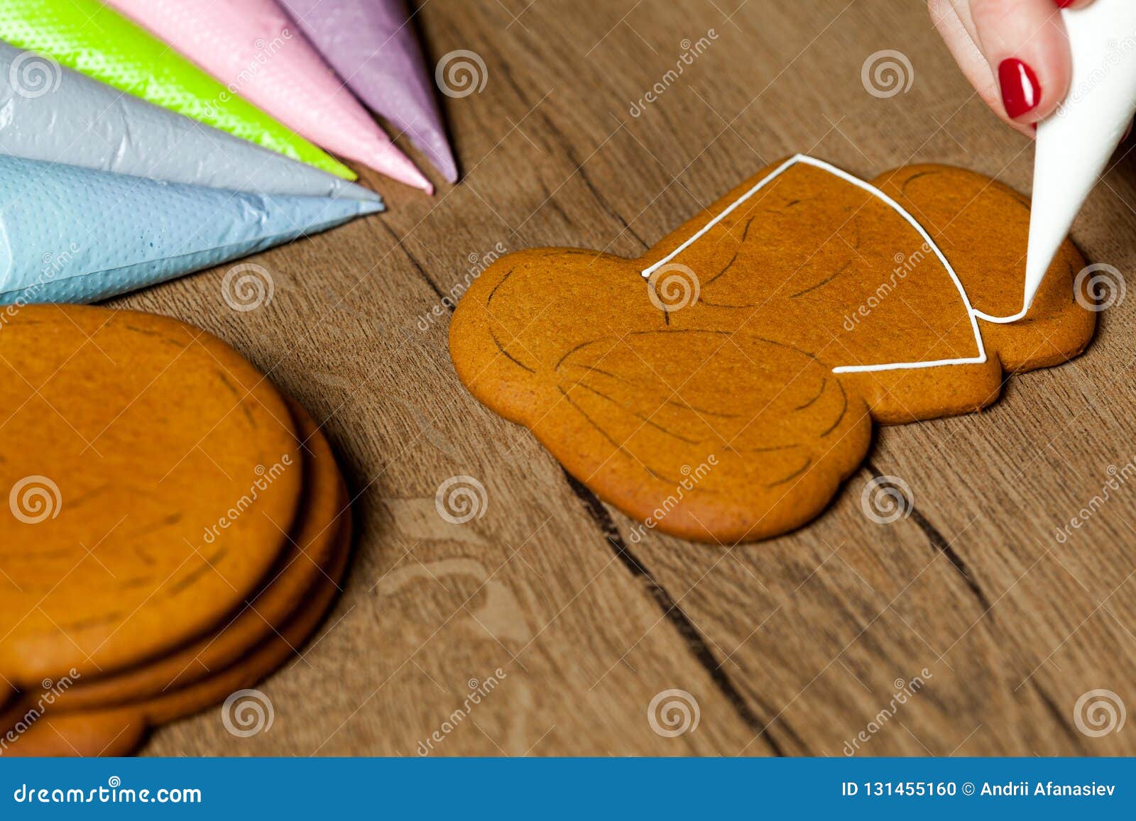 Baking, Draw on Baking, Patterns Horizontal Photo Stock Photo - Image ...