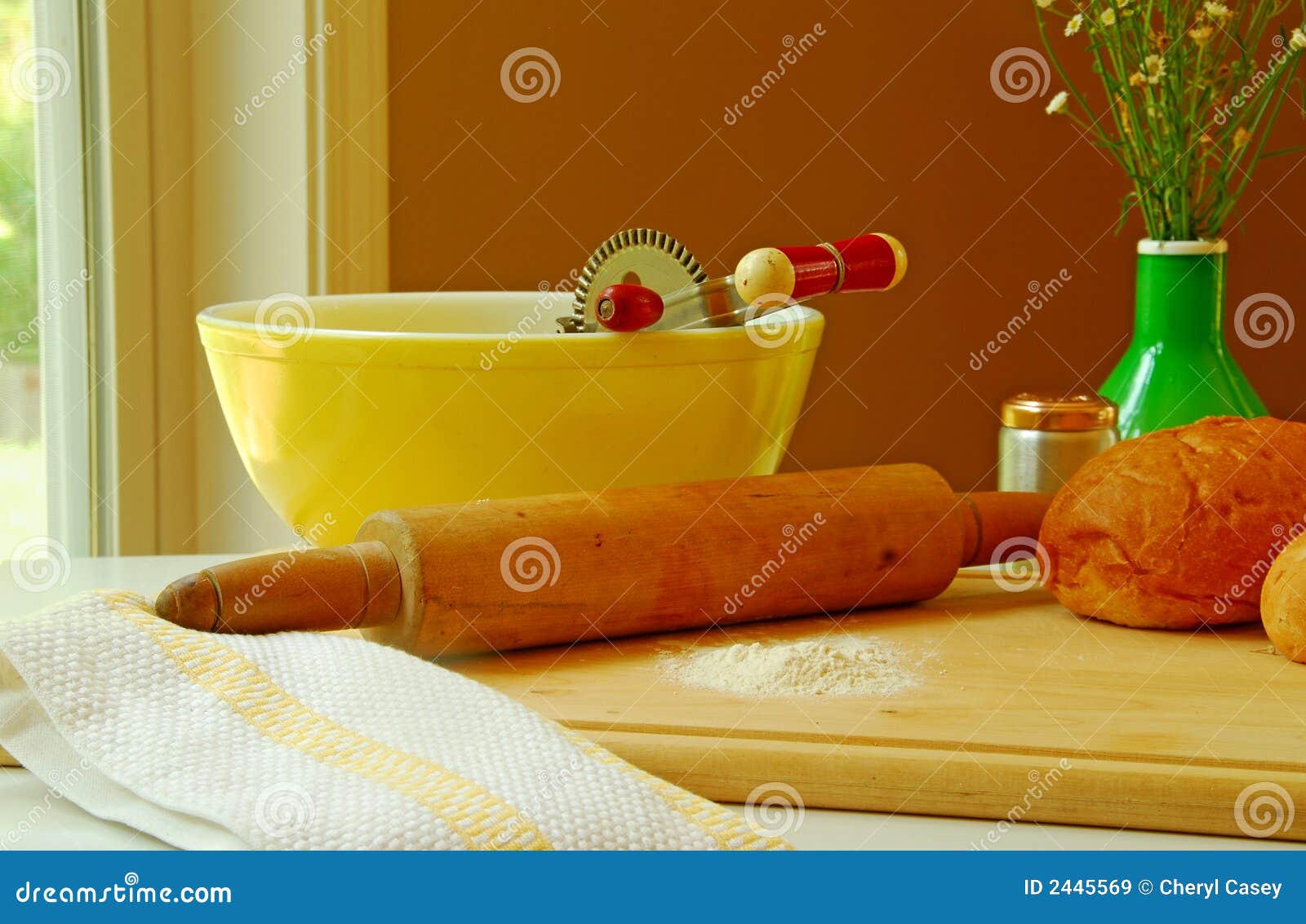 Baking in Grandma S Kitchen Stock Image - Image of cooking, culinary ...