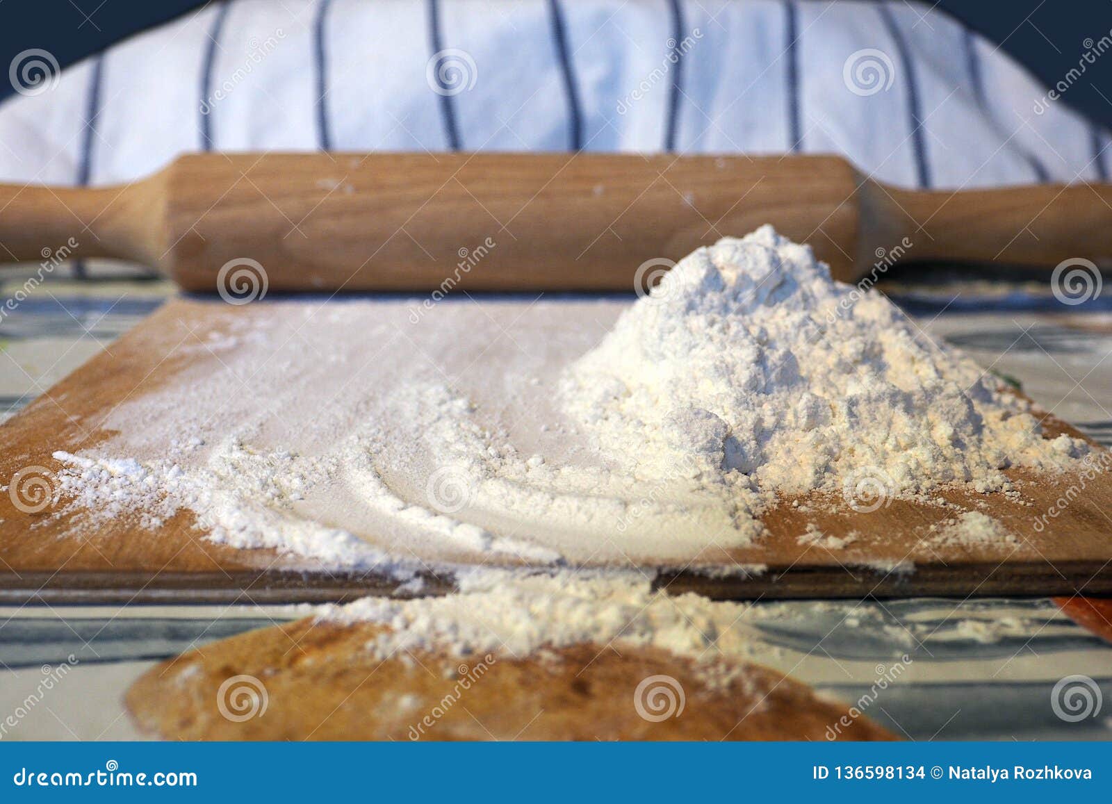 Baking in the house. stock photo. Image of preparation - 136598134