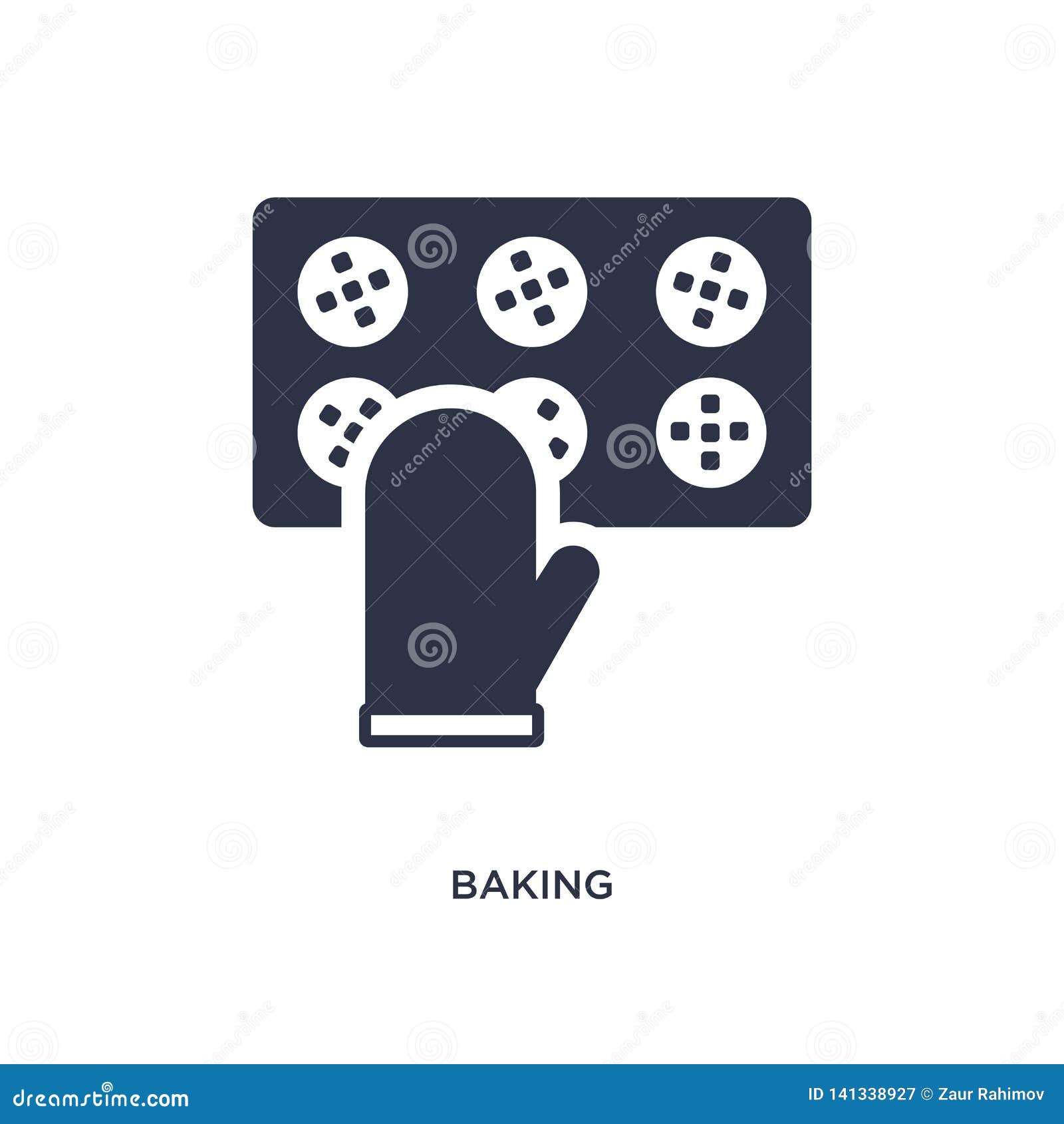 Baking Icon on White Background. Simple Element Illustration from ...