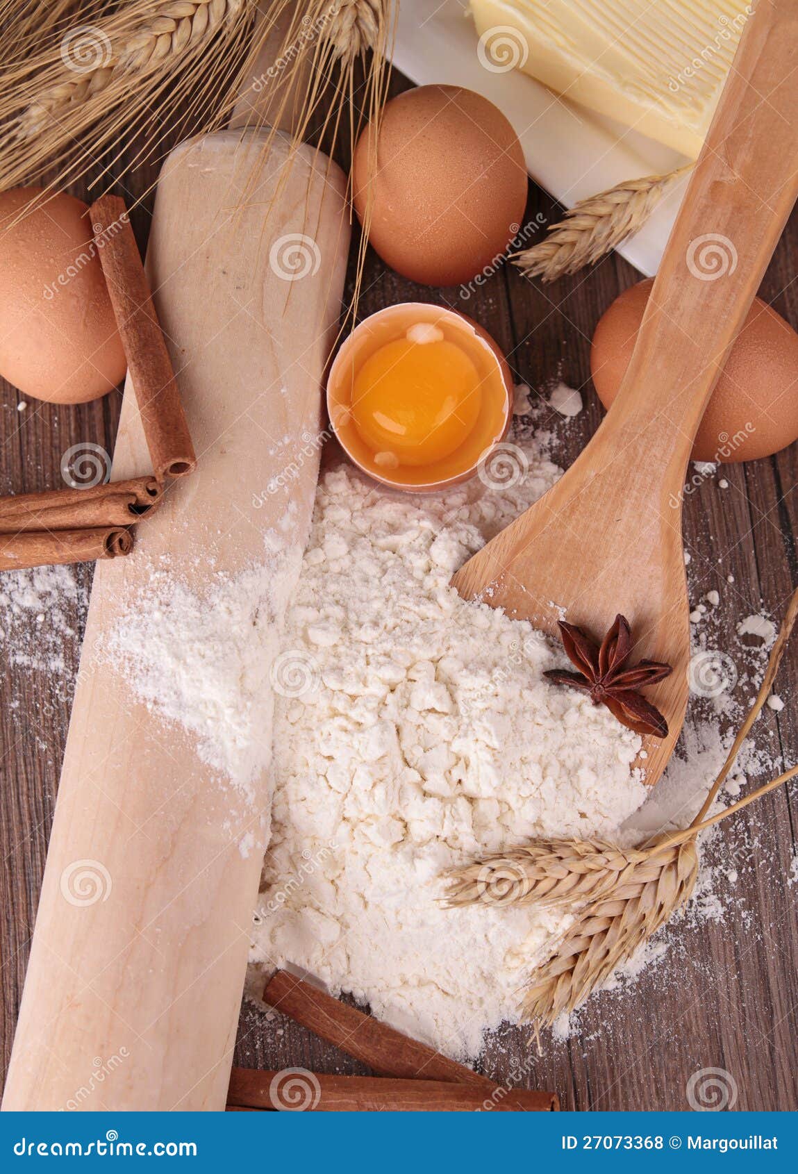 Baking ingredient stock photo. Image of butter, cereal - 27073368