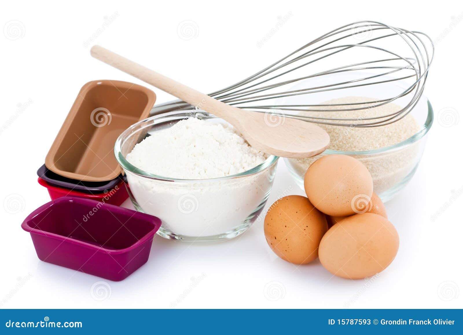 Baking ingredients stock image. Image of ingredients - 15787593