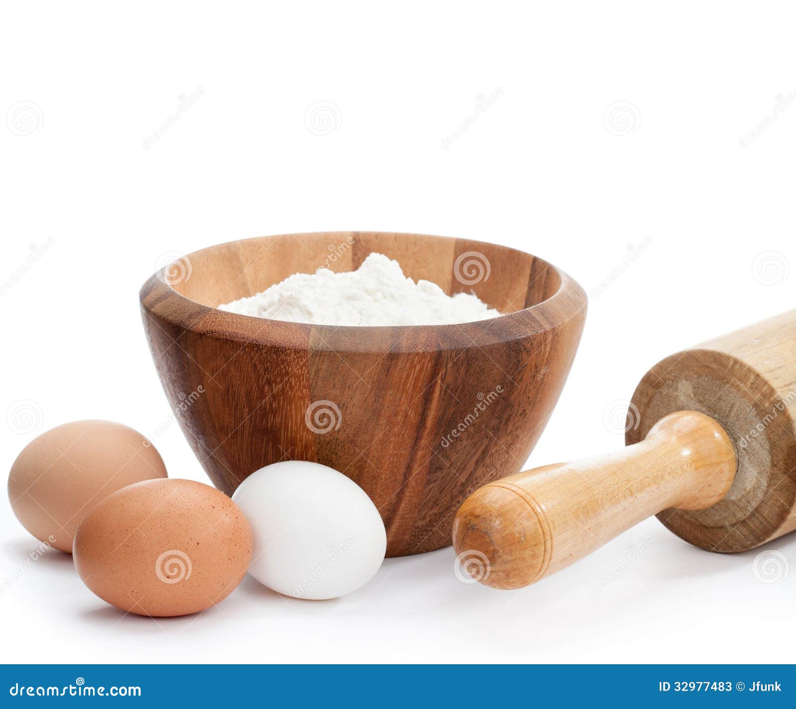 Baking Ingredients Flour Baking Ingredients Set Sugar Salt Flour Stock