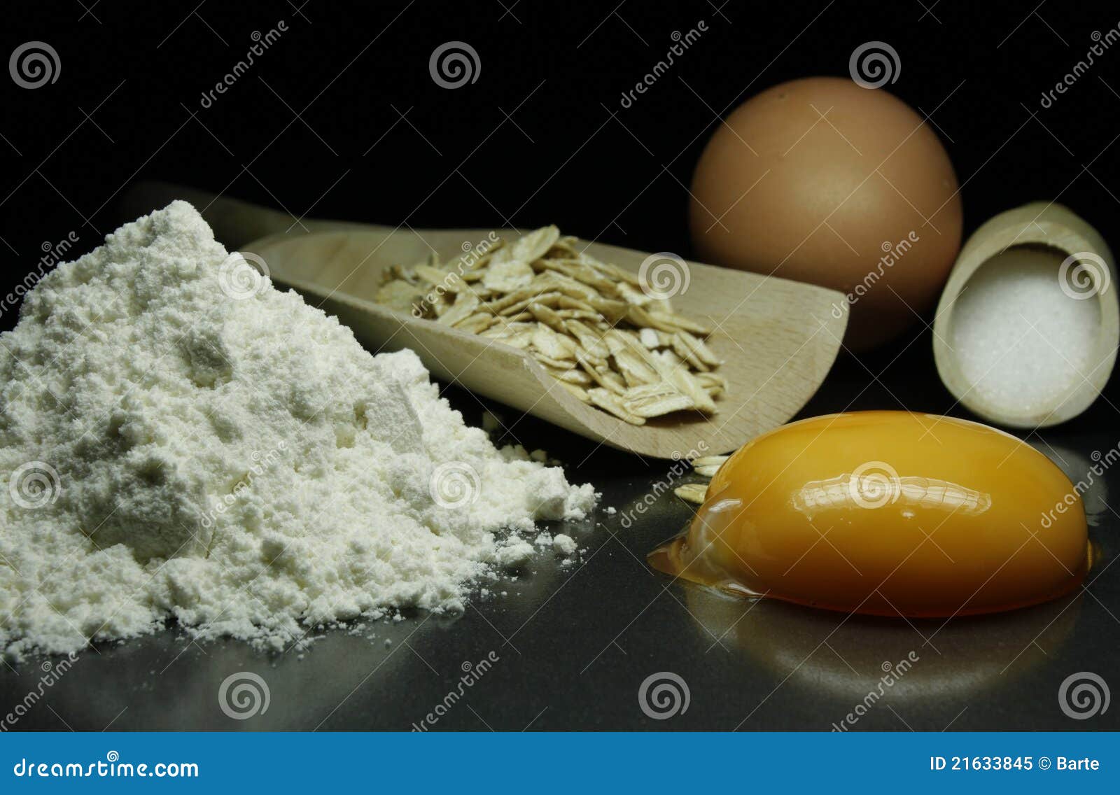 Baking Ingredients Reflections Stock Photos - Free & Royalty-Free Stock ...