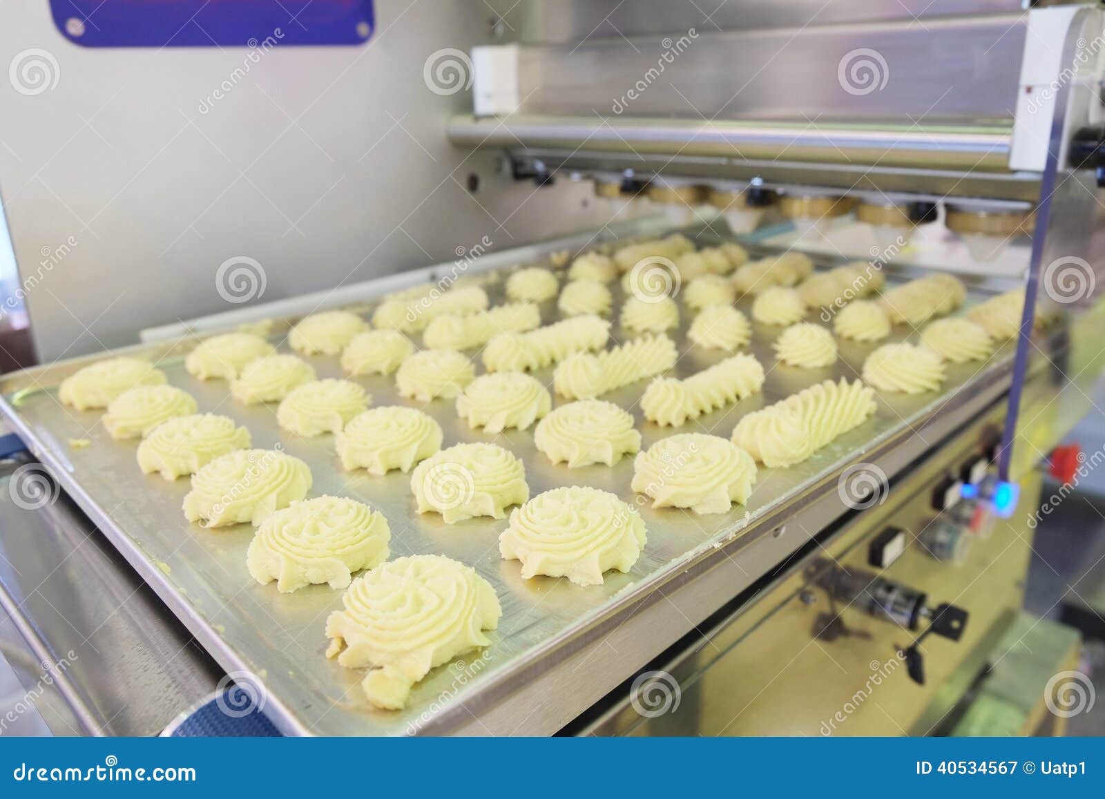 A baking machine stock image. Image of finished, manufacturing - 40534567