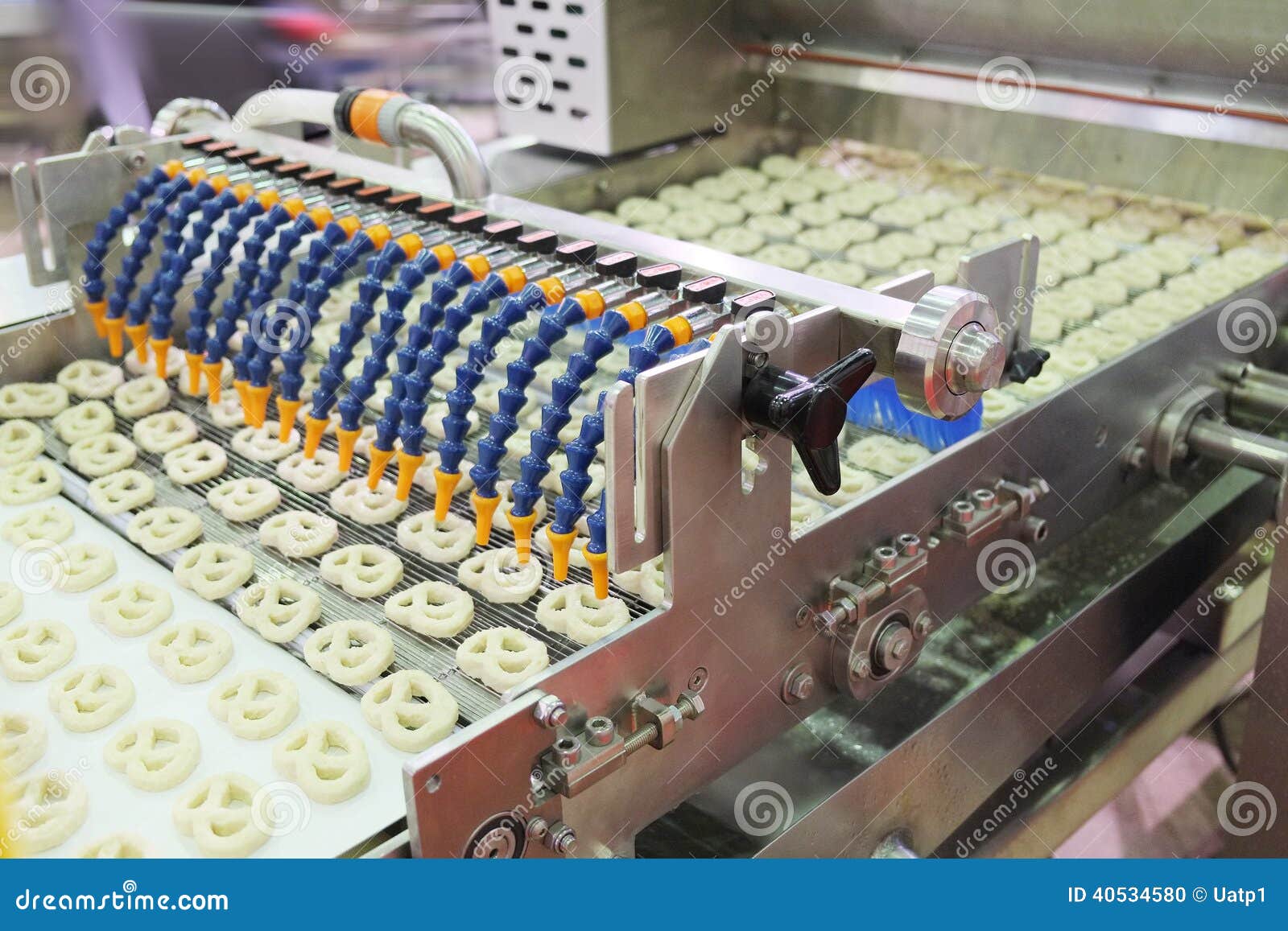 A baking machine stock photo. Image of automation, production - 40534580