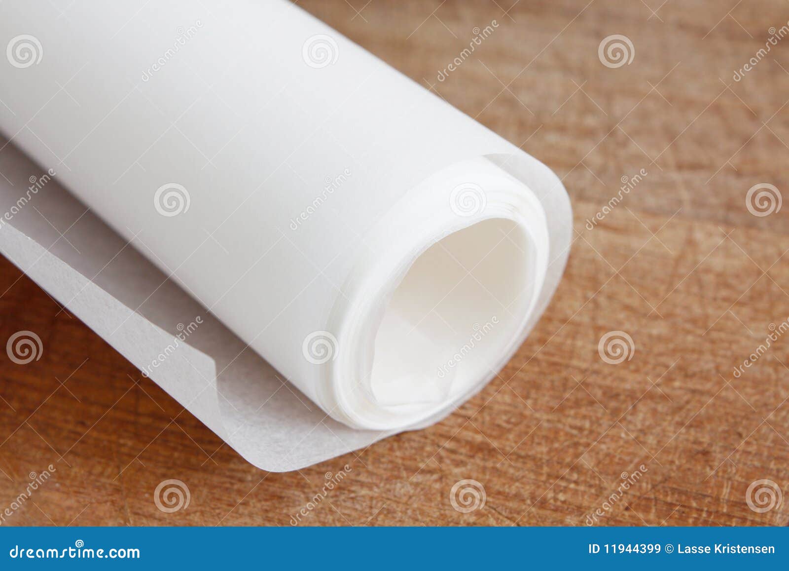 Baking paper stock image. Image of parchment, bake, isolated - 11944399