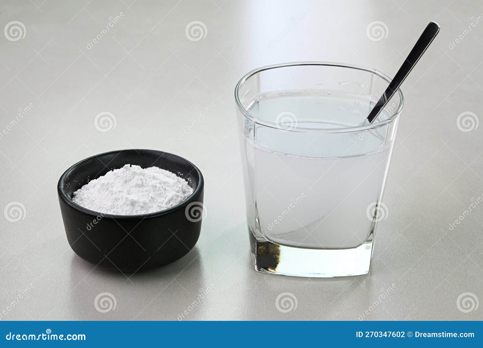 Baking powder water stock photo. Image of liquid, bubble - 270347602