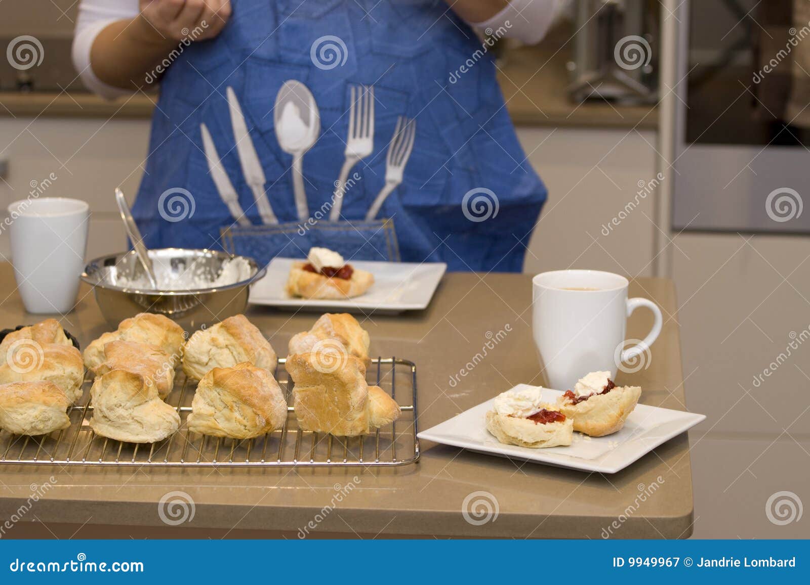 Baking Scones stock image. Image of dough, feeding, hobby - 9949967
