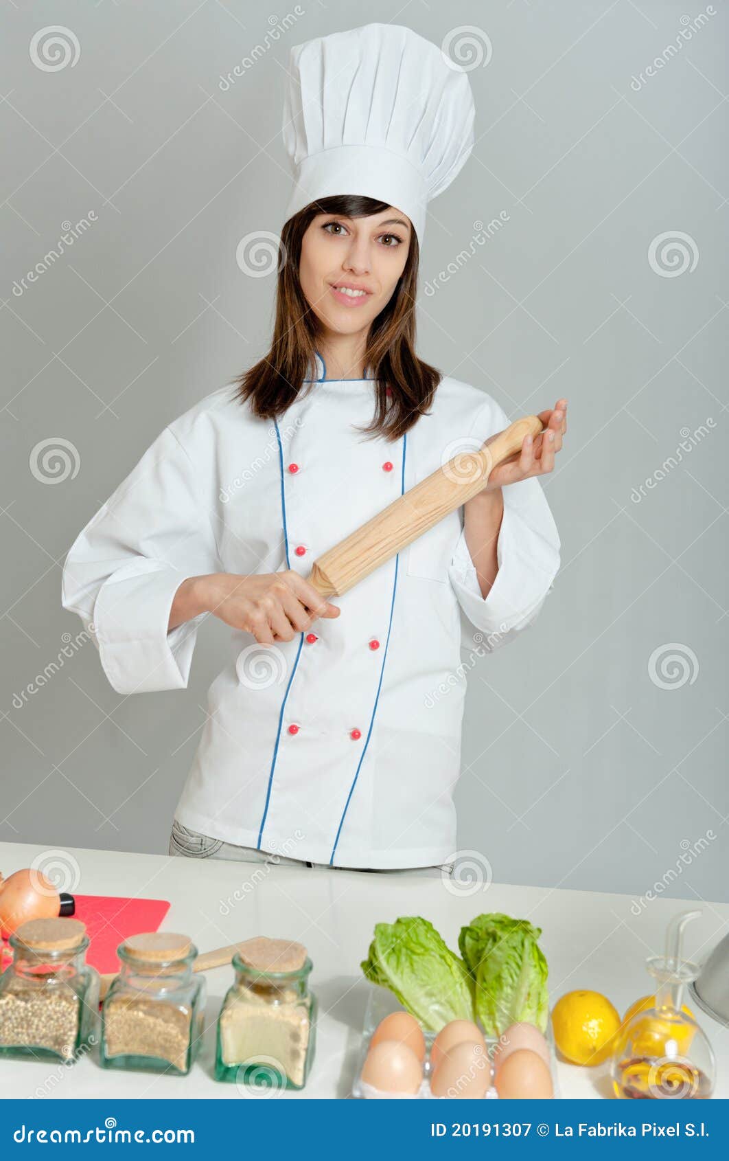 Baking session stock image. Image of board, cook, female - 20191307