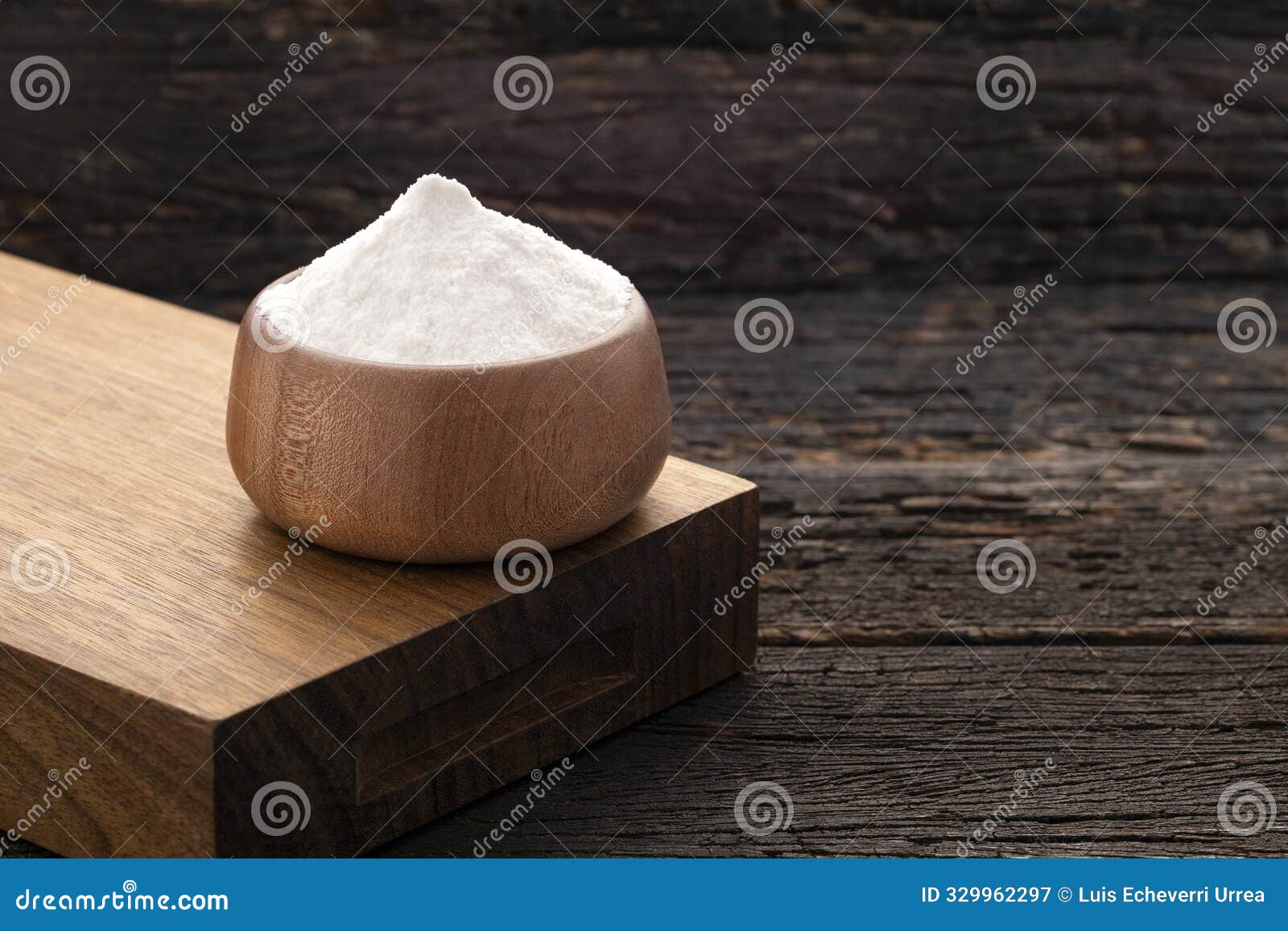 Baking Soda - Crystalline Solid Compound in the Bowl Stock Image ...