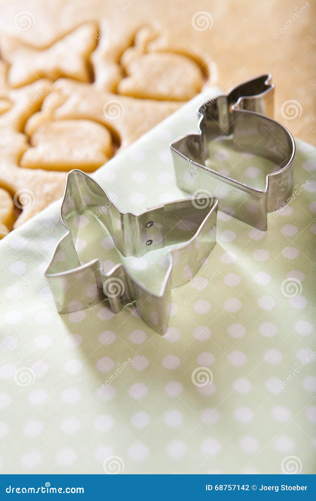 Baking with spring motives stock photo. Image of festive - 68757142