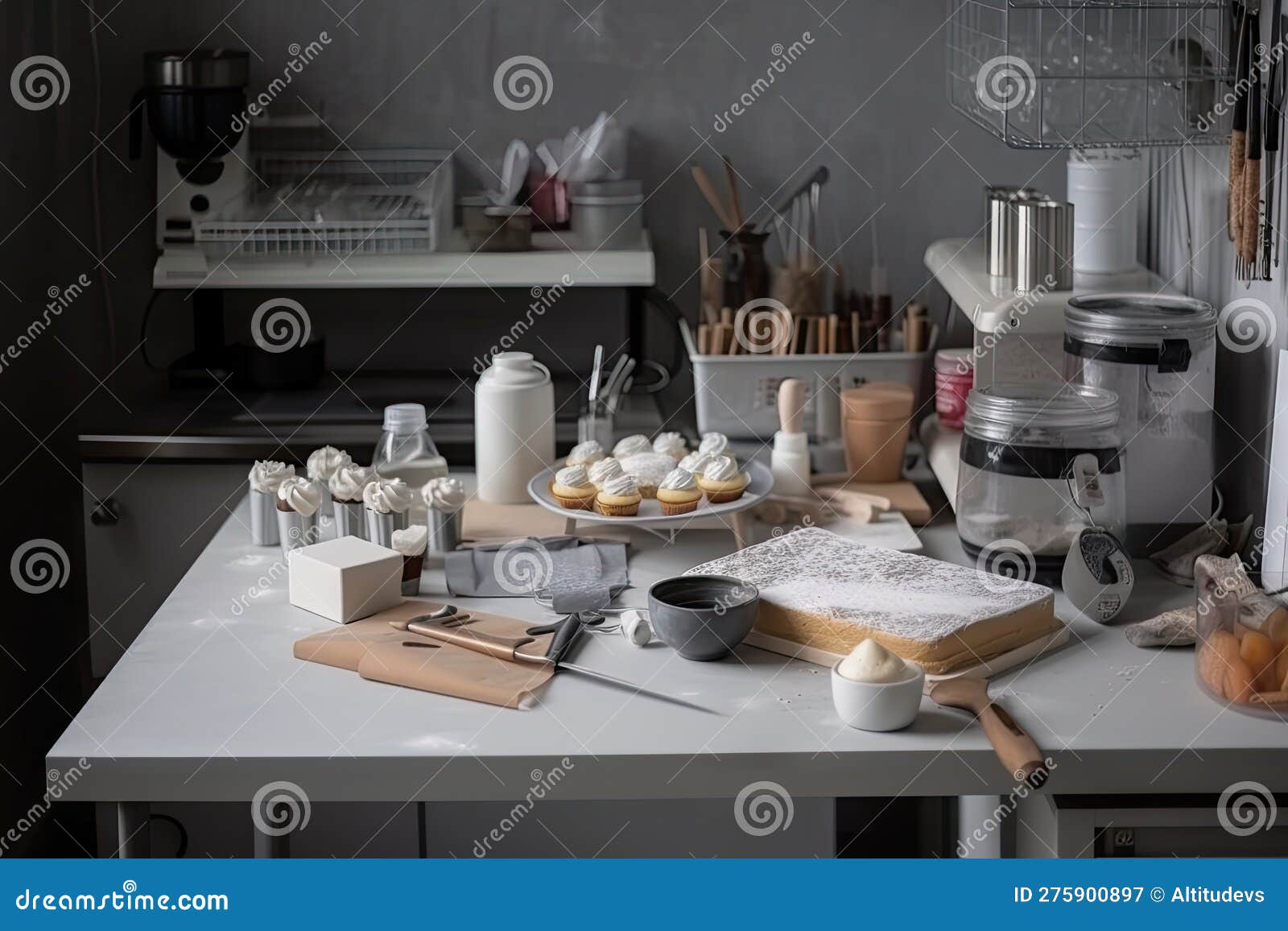 Baking Station, with Tools and Equipment for Baking, Decorating and ...