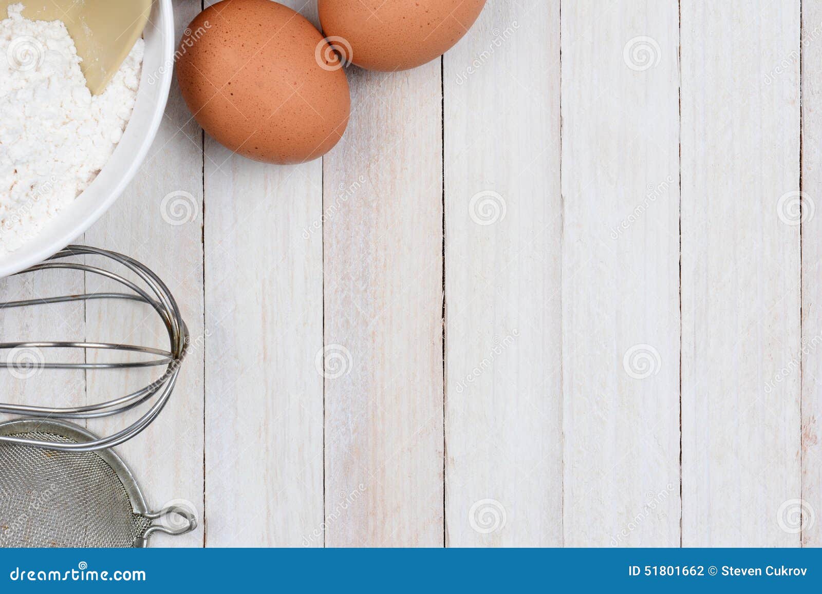 Baking Still Life Corner stock photo. Image of sieve - 51801662