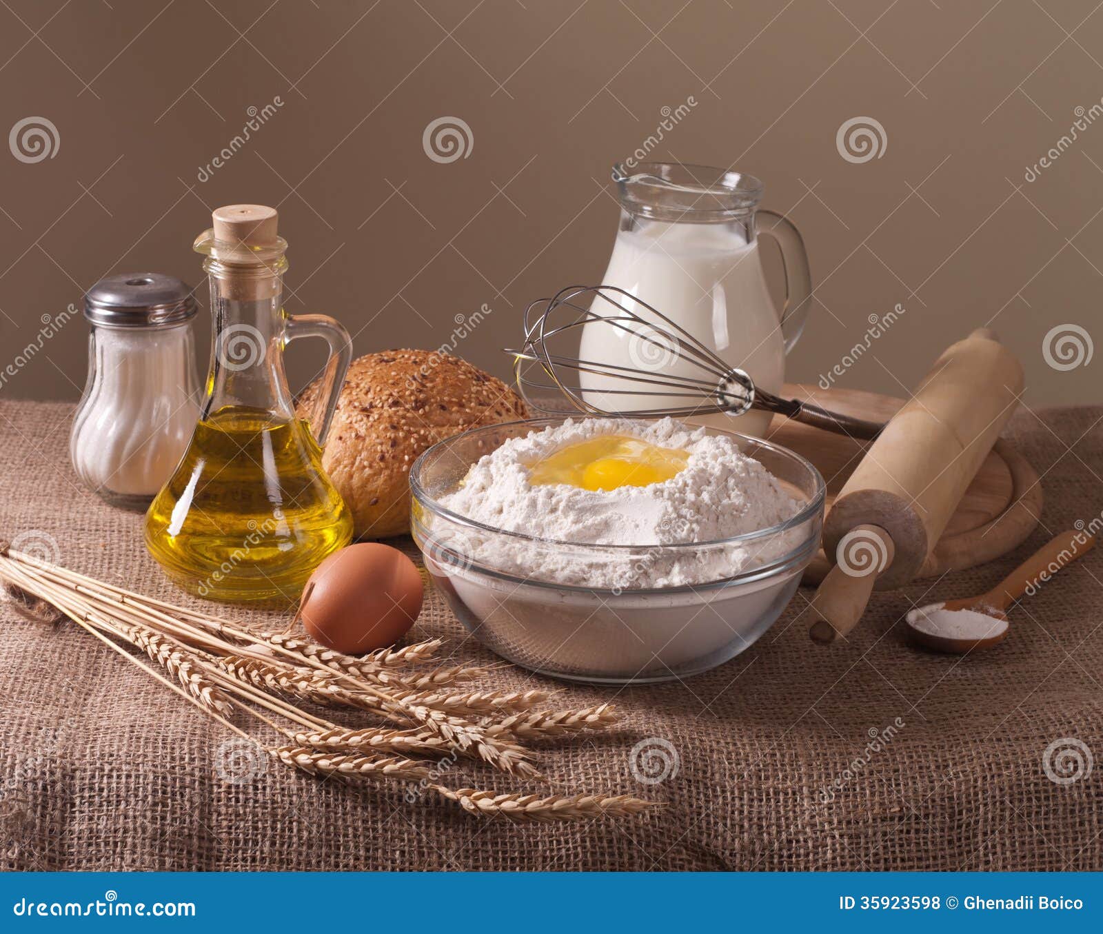 Baking stock photo. Image of flour, pastry, gourmet, lifestyle - 35923598