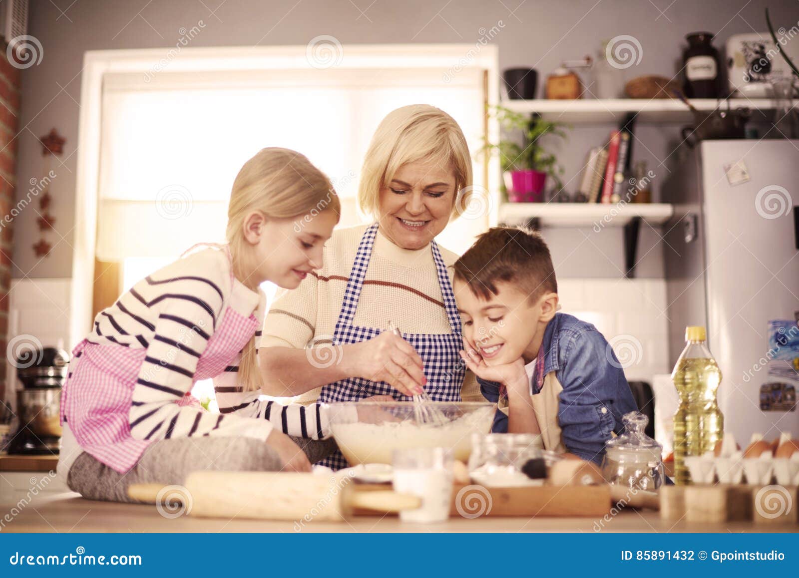 Baking time stock photo. Image of domestic, cookie, equipment - 85891432