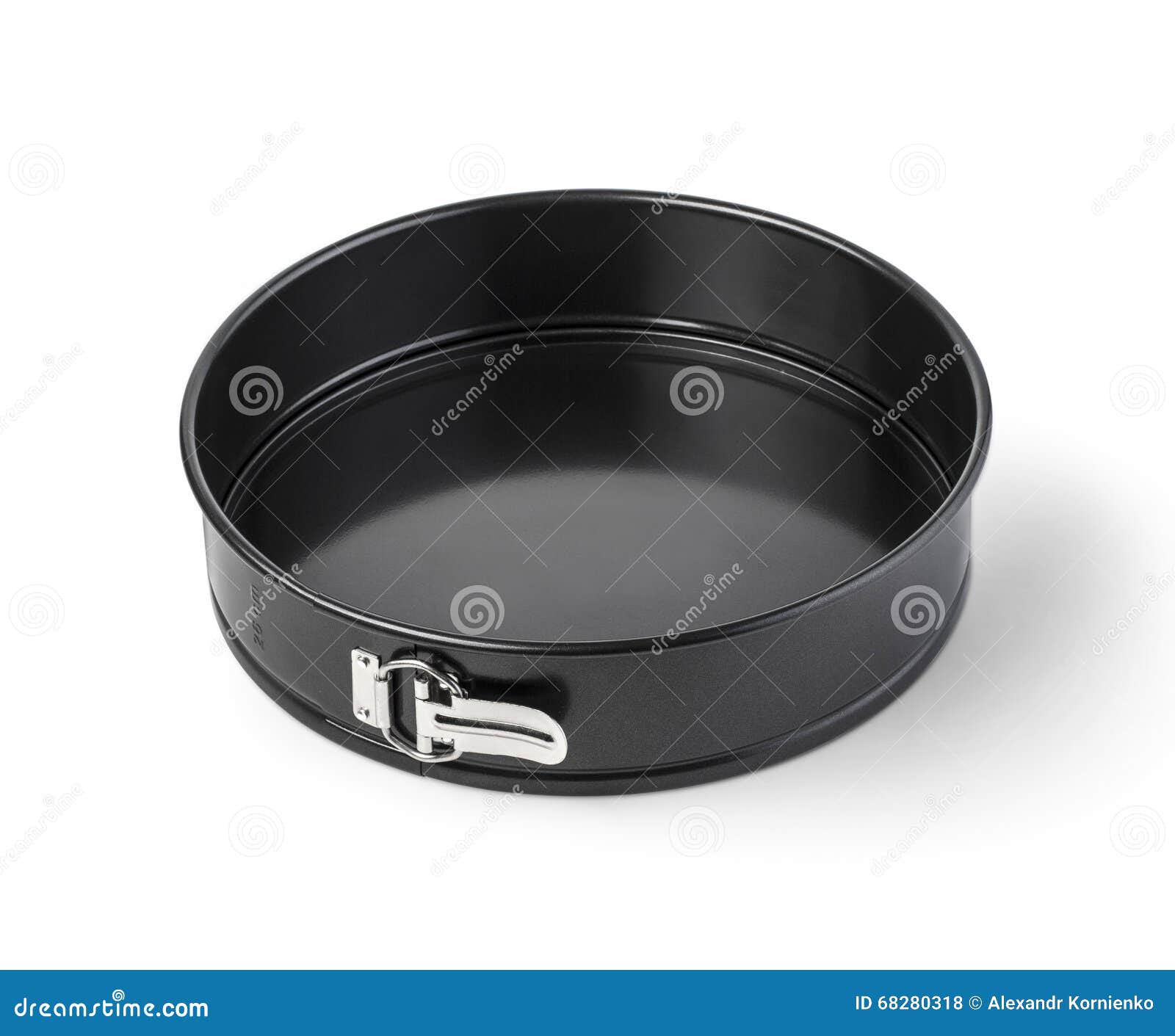 Baking tin, isolated stock photo. Image of utensil, metal - 68280318