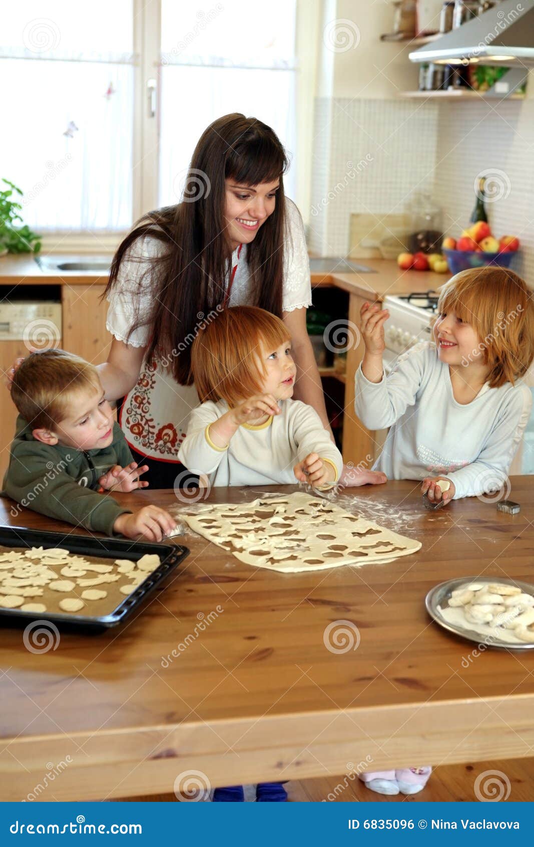 Baking together stock photo. Image of kitchen, calorie - 6835096