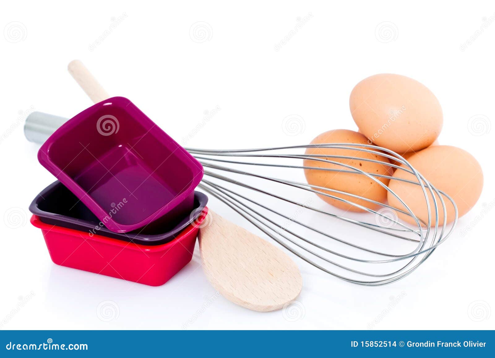 Baking tools and eggs stock photo. Image of wooden, whisk - 15852514