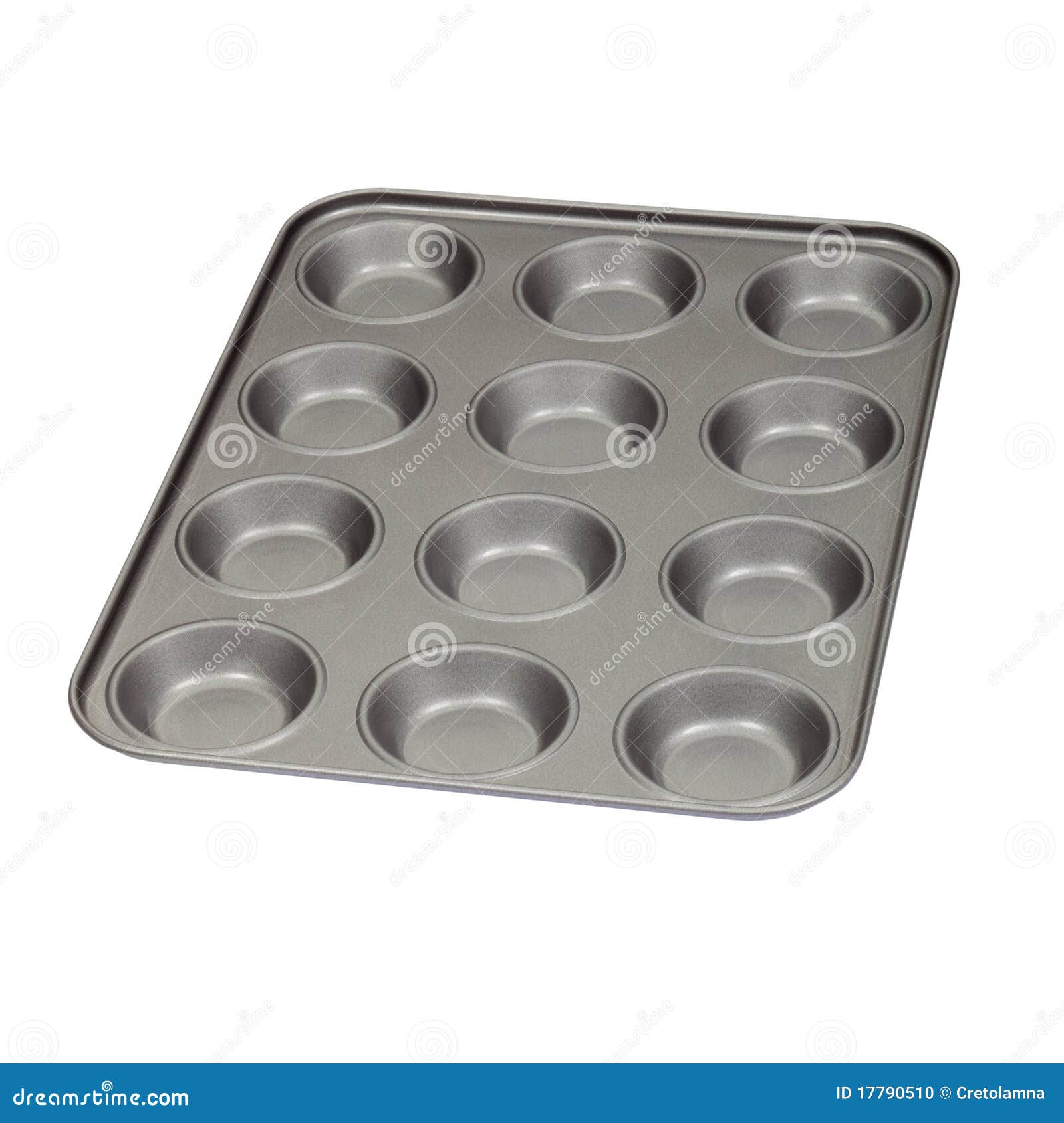 Baking-tray stock photo. Image of cutout, muffin, isolated - 17790510