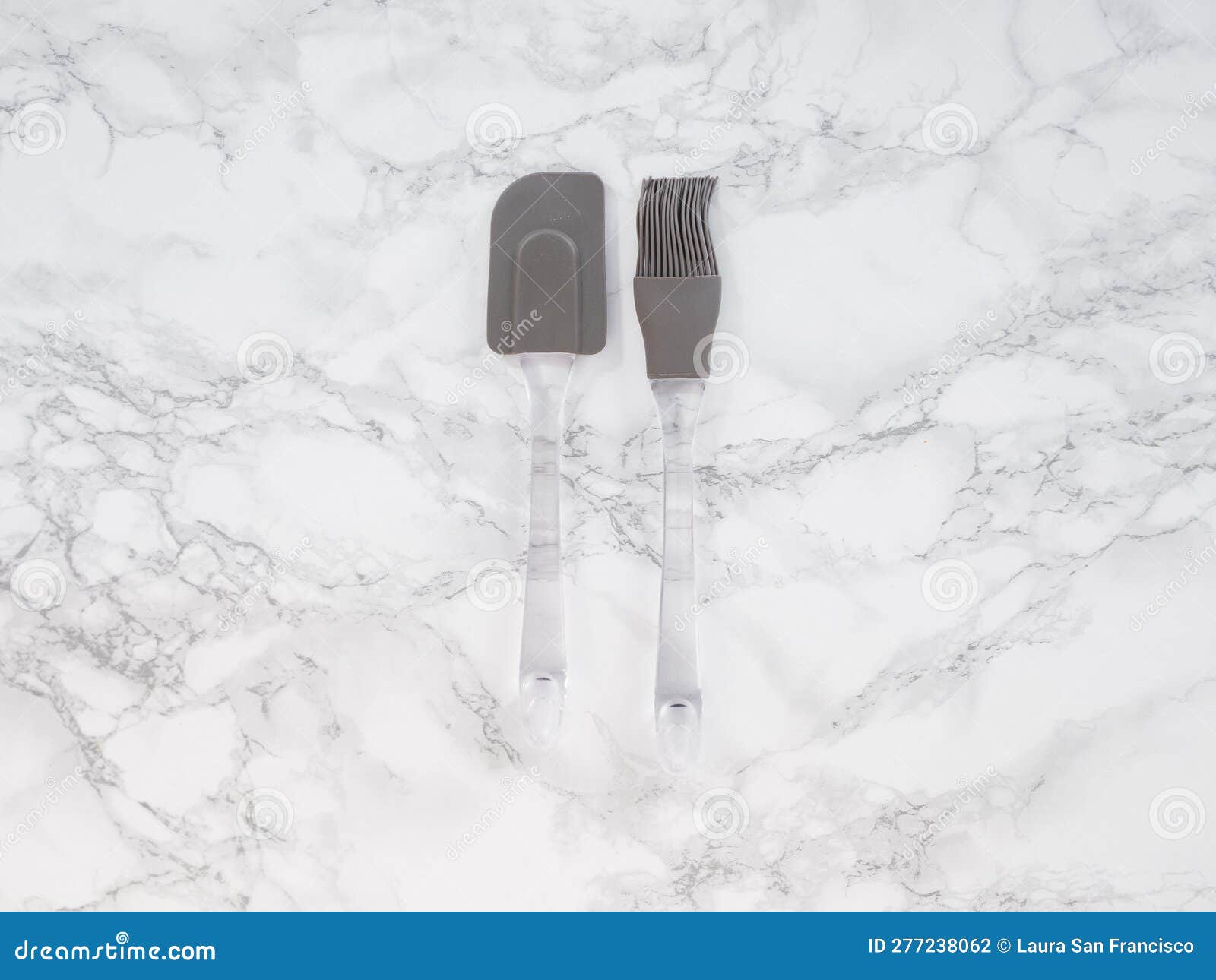 Baking Utensils on the Counter Stock Photo - Image of counter, food ...