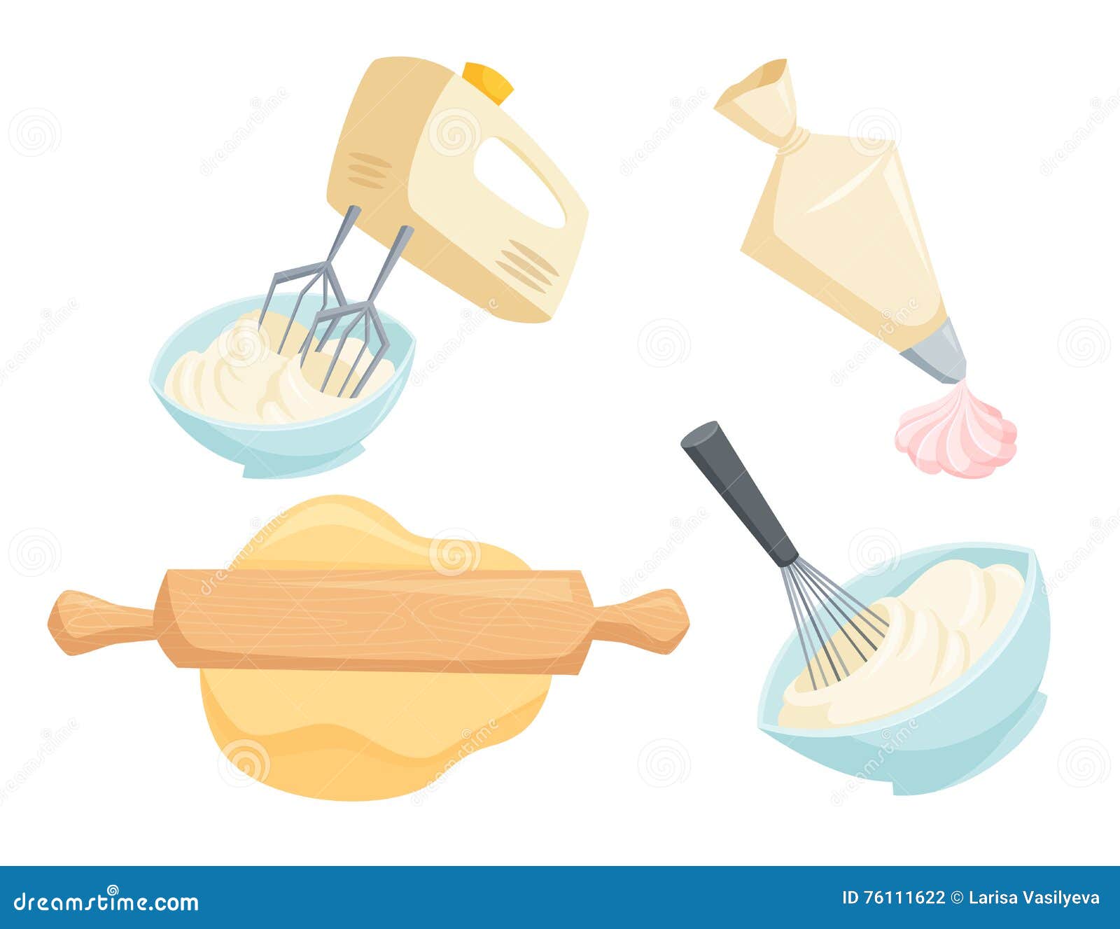 Baking Vector Set Stock Illustrations – 20,924 Baking Vector Set Stock ...