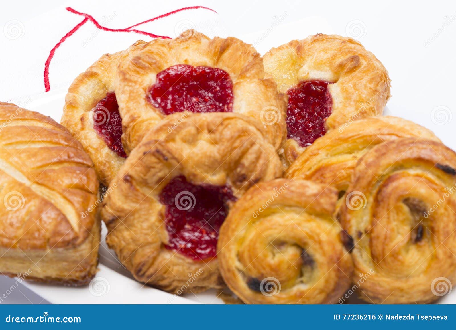 Baking on a White Background. Stock Photo - Image of white, baking ...