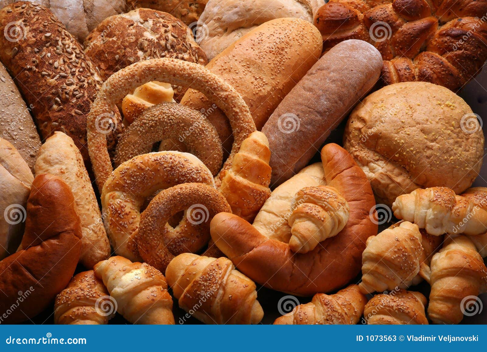 Bakkerij stock afbeelding. Image of voeding, gezond, hoeveelheid - 1073563