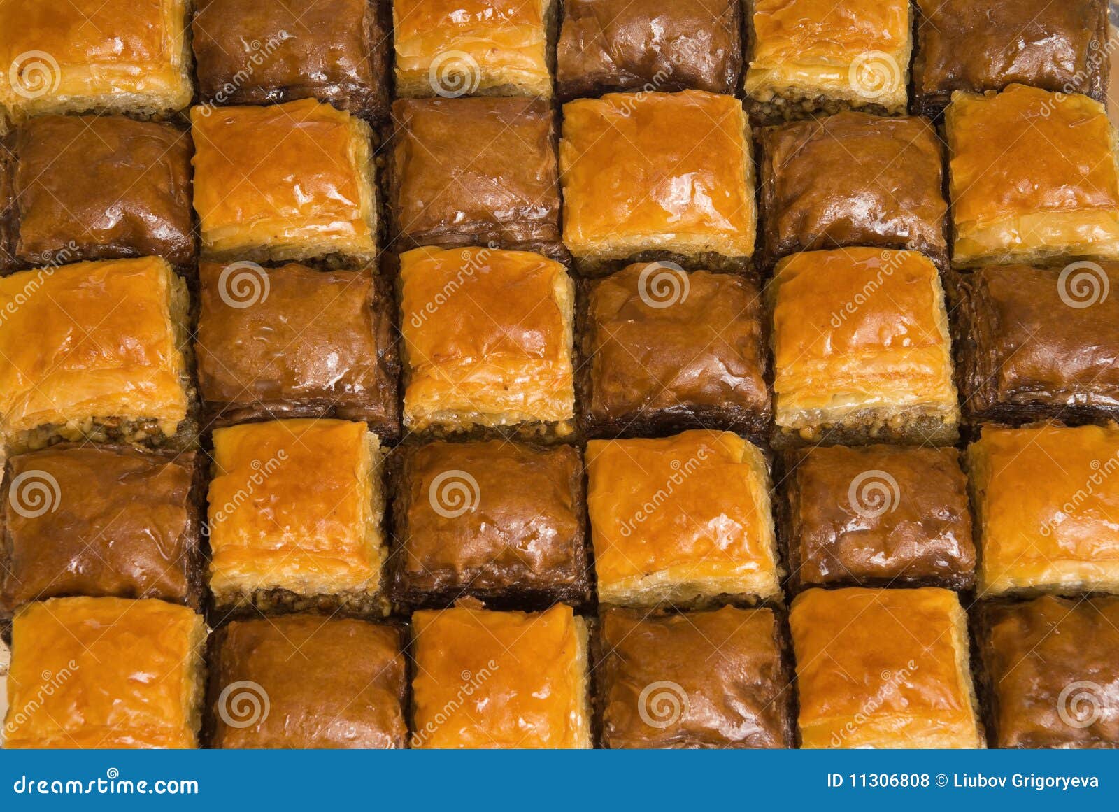The baklava stock photo. Image of dough, arabia, gold - 11306808