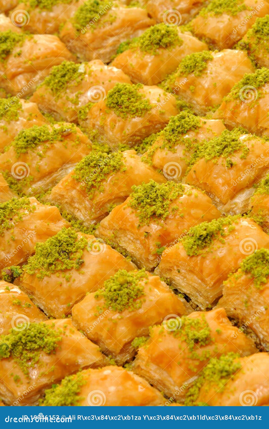 Baklava stock image. Image of bakery, delicious, asia - 19946153