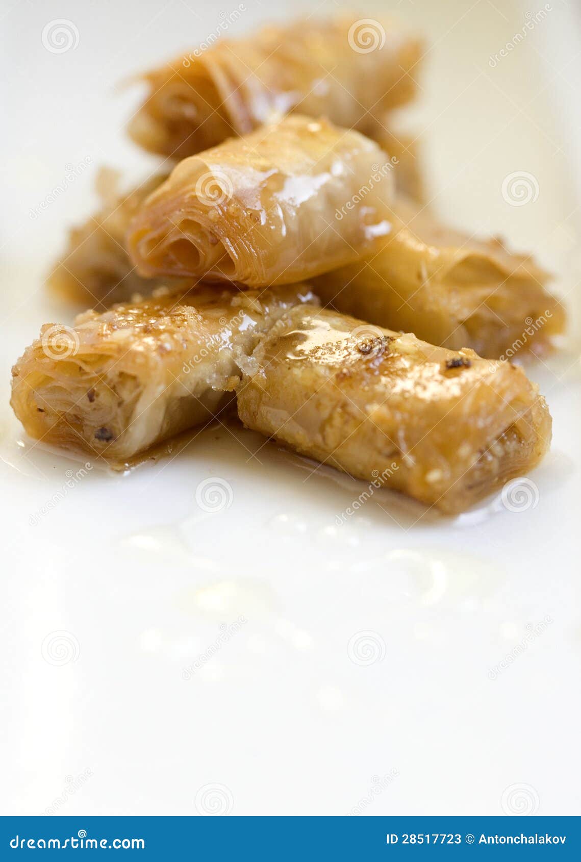 Baklava stock image. Image of gold, dessert, walnuts - 28517723