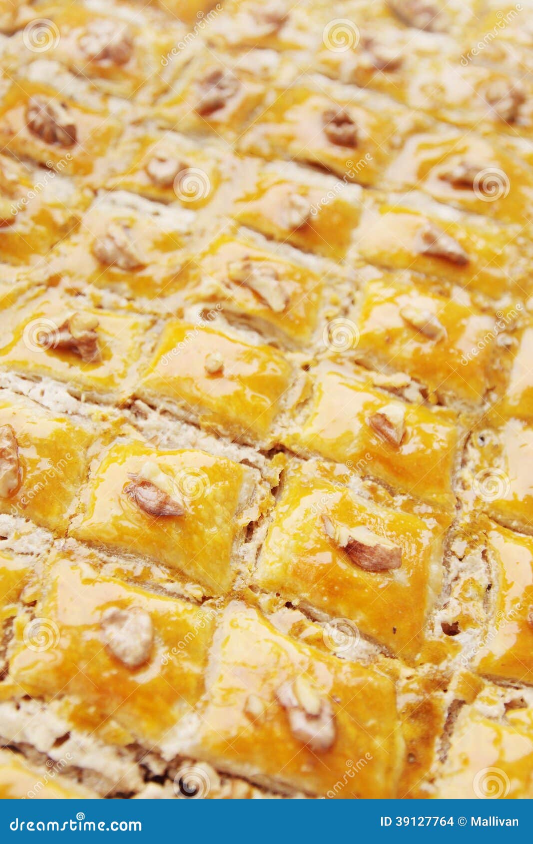 Baklava del postre foto de archivo. Imagen de hornada - 39127764