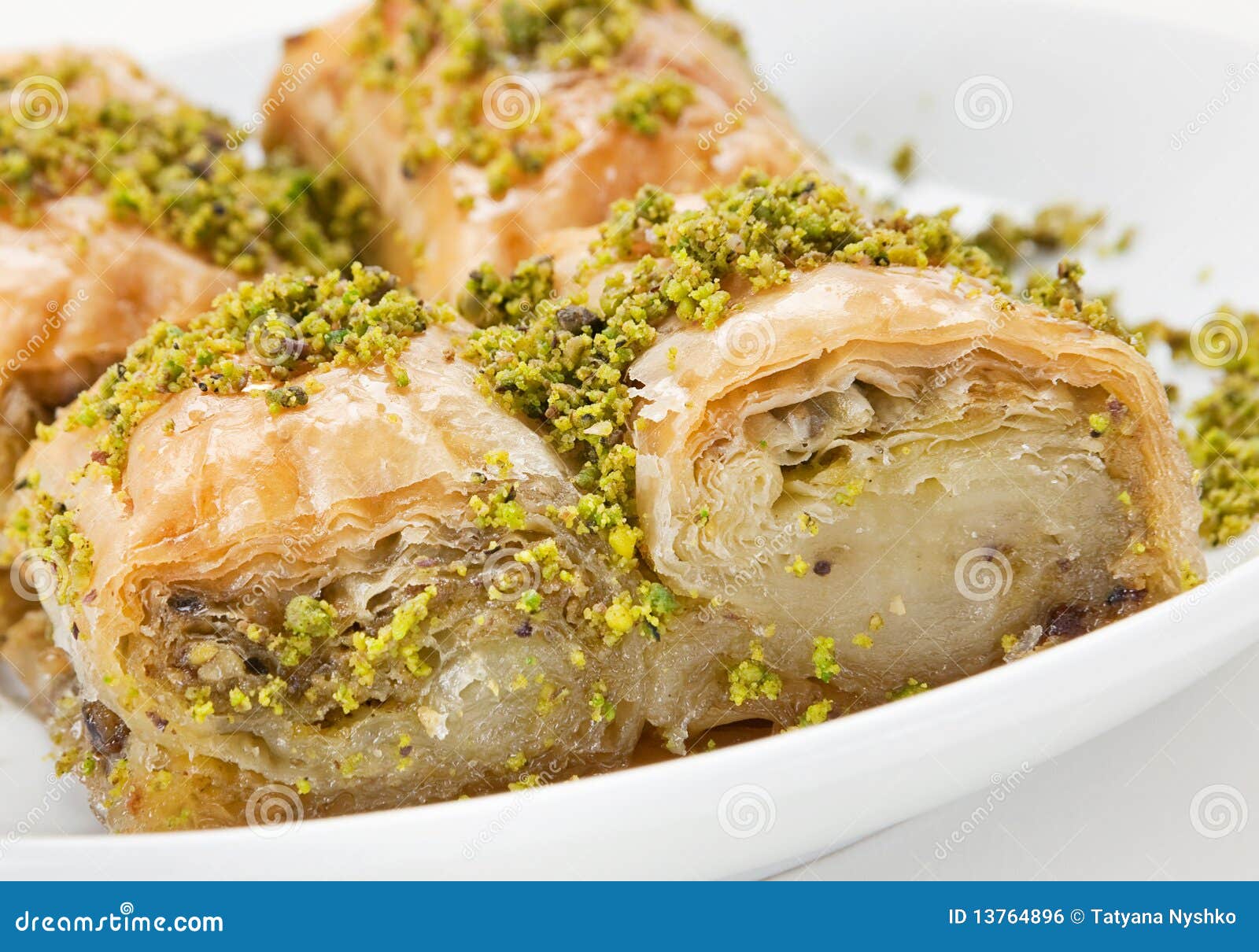 Baklava sweet dessert stock photo. Image of dessert, sweet - 13764896