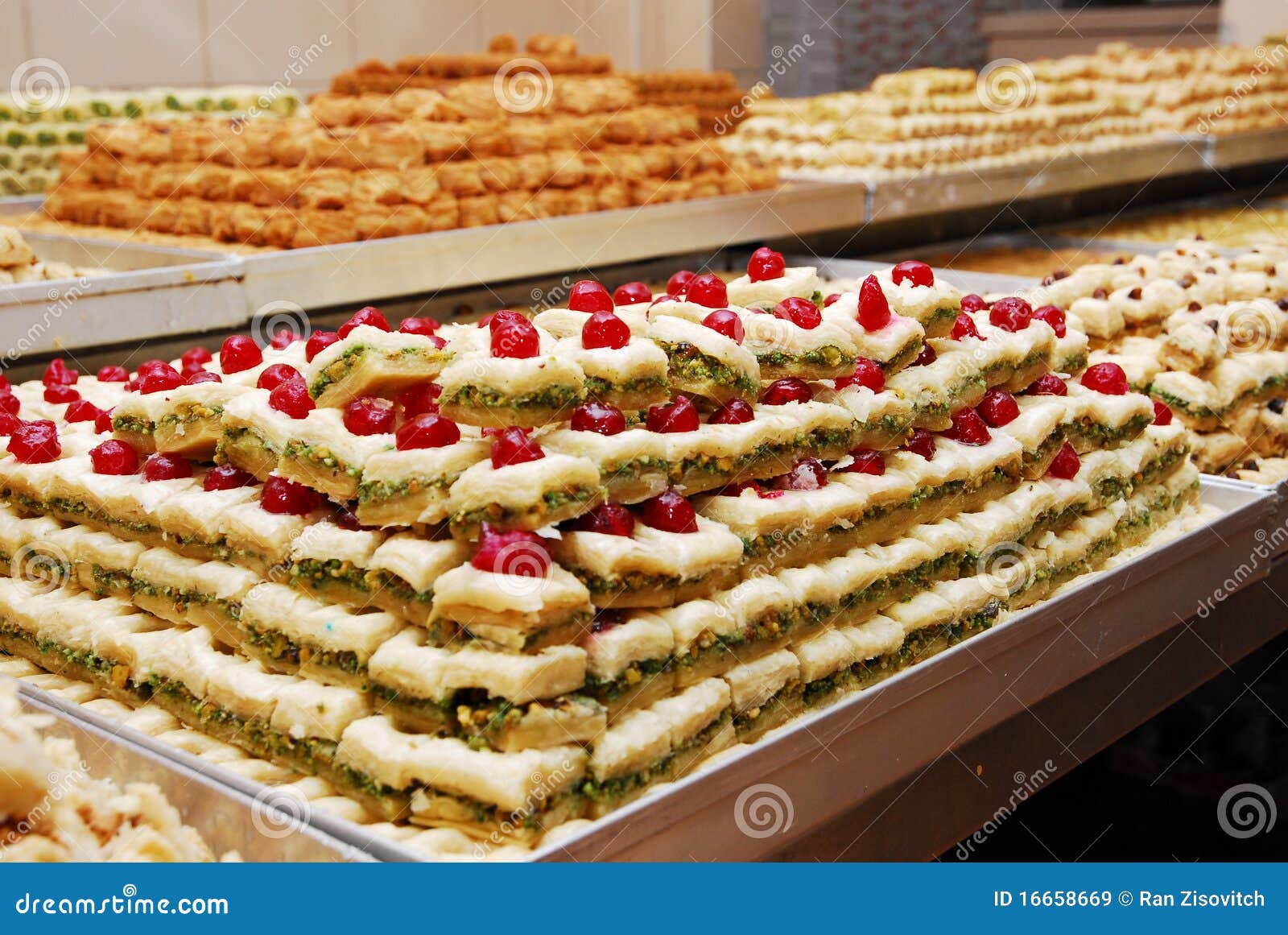 Baklava sweets stock image. Image of greek, cookie, dessert - 16658669