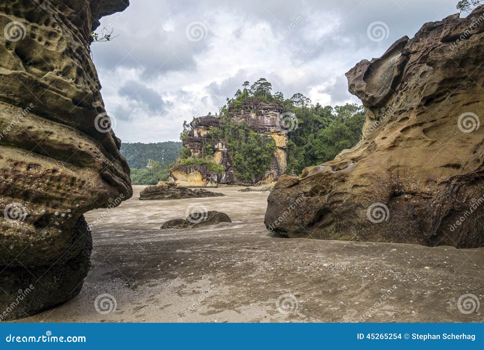 Bako National Park , Borneo Stock Photo - Image of protected ...
