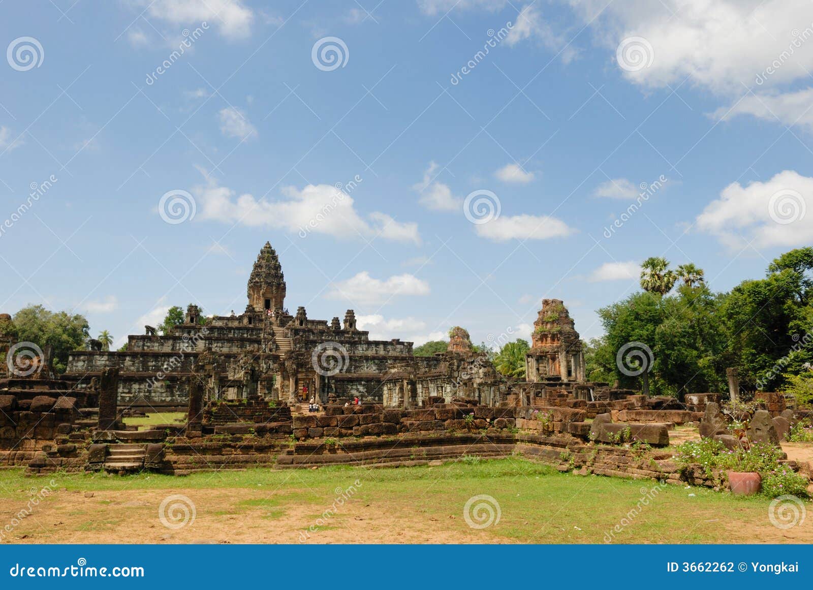 Bakong, Angkor, Cambodia stock photo. Image of bakong - 3662262