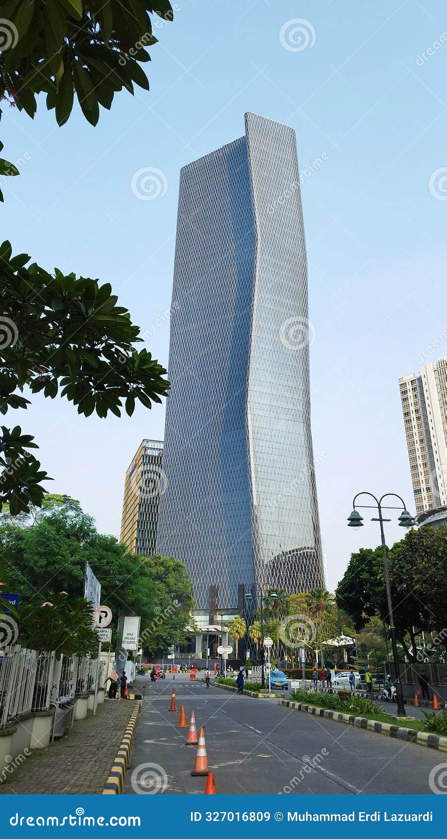 Bakrie Tower in Jakarta, Indonesia Stock Image - Image of buliding ...