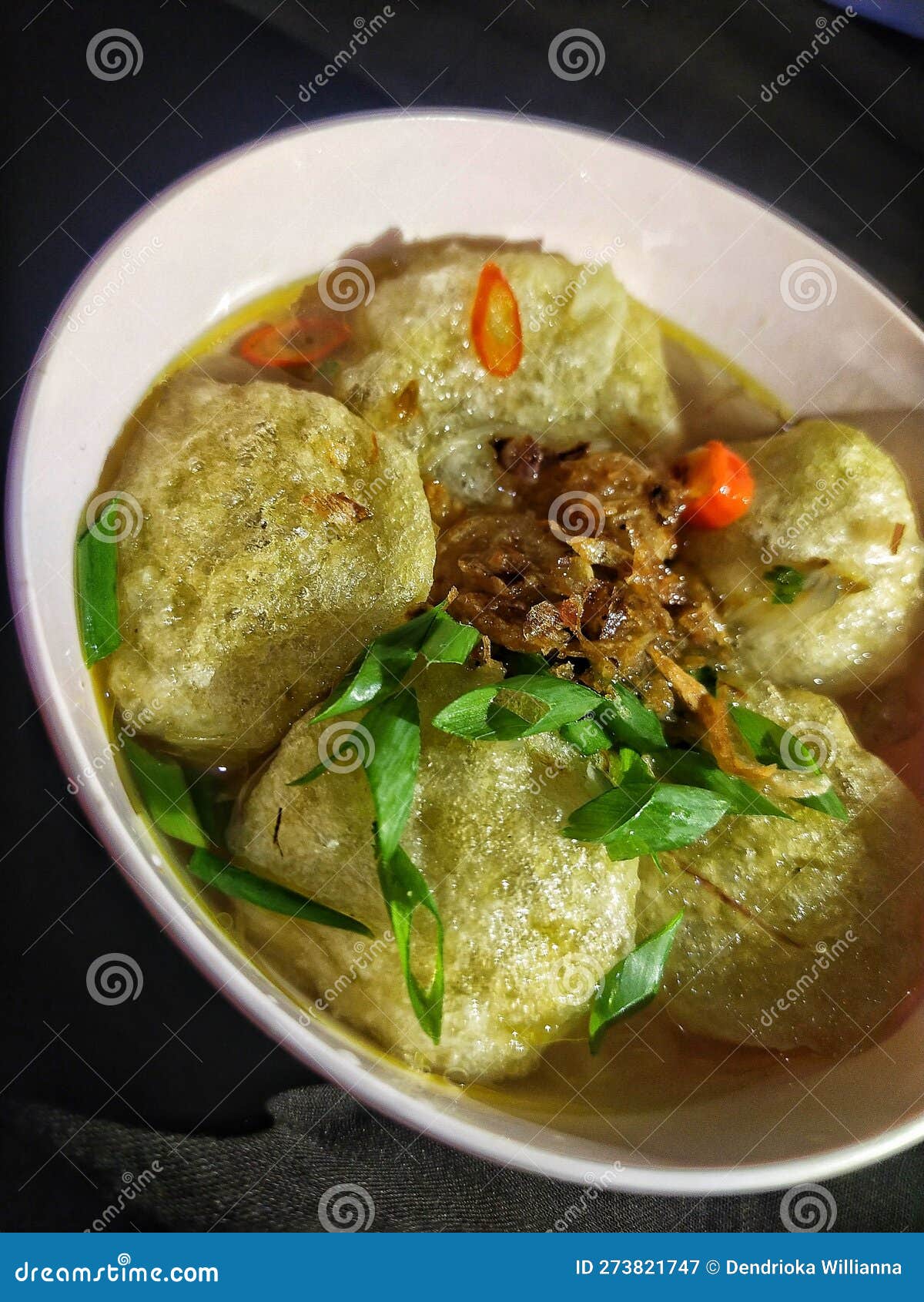 Bakso Cimol Indonesian Food Stock Image - Image of cimol, food: 273821747
