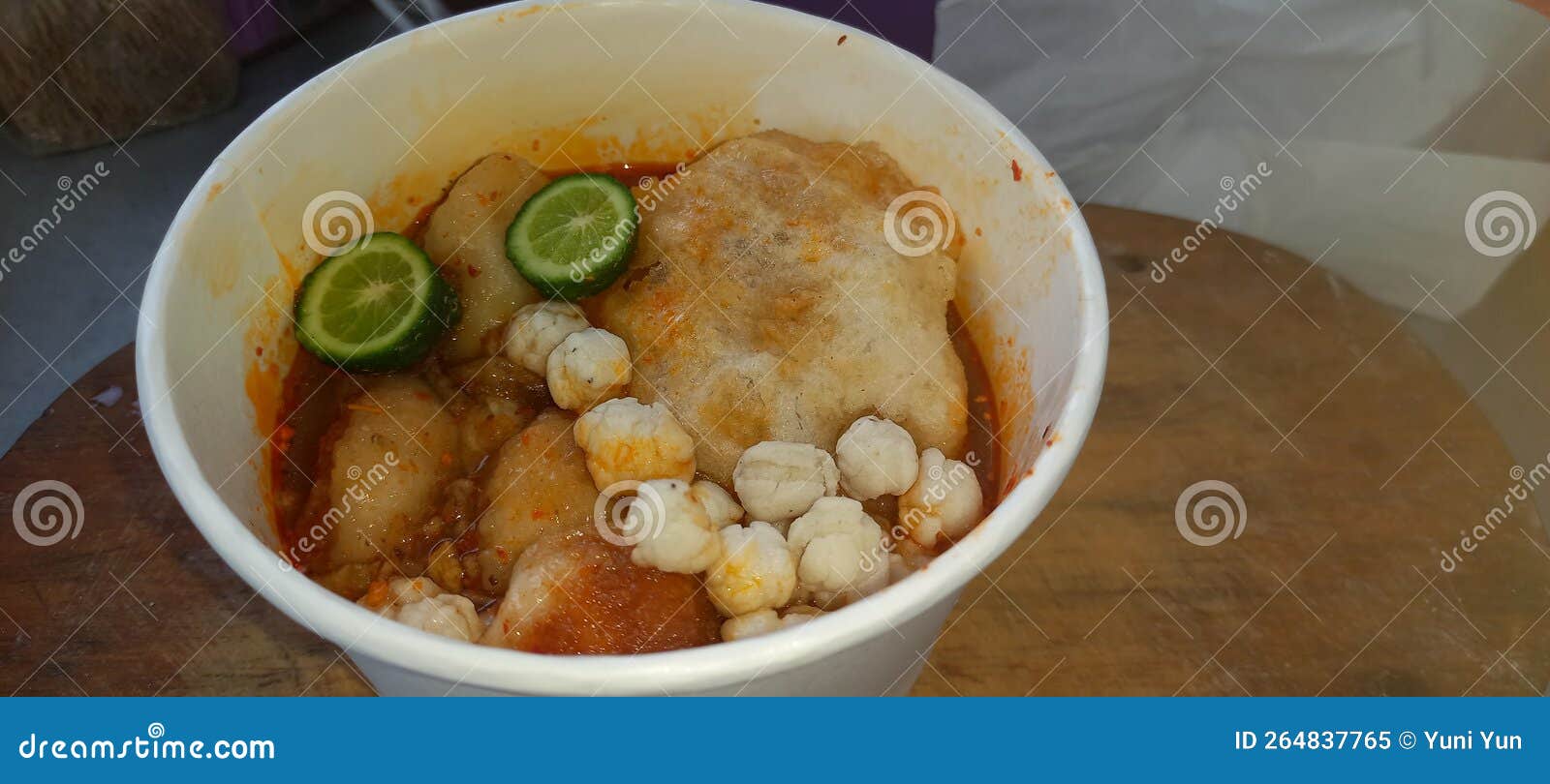Bakso Cuanki Traditional Food Indonesia from West Java Stock Image ...
