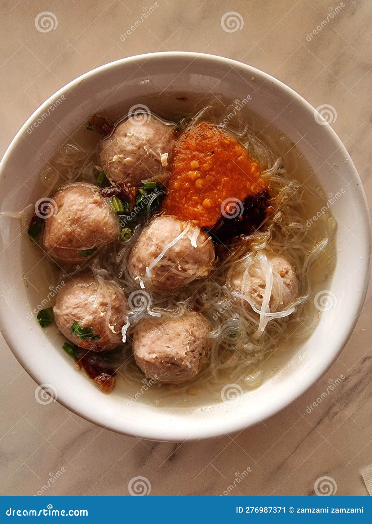 Bakso Local Food from Java Indonesia Stock Image - Image of cuisine ...