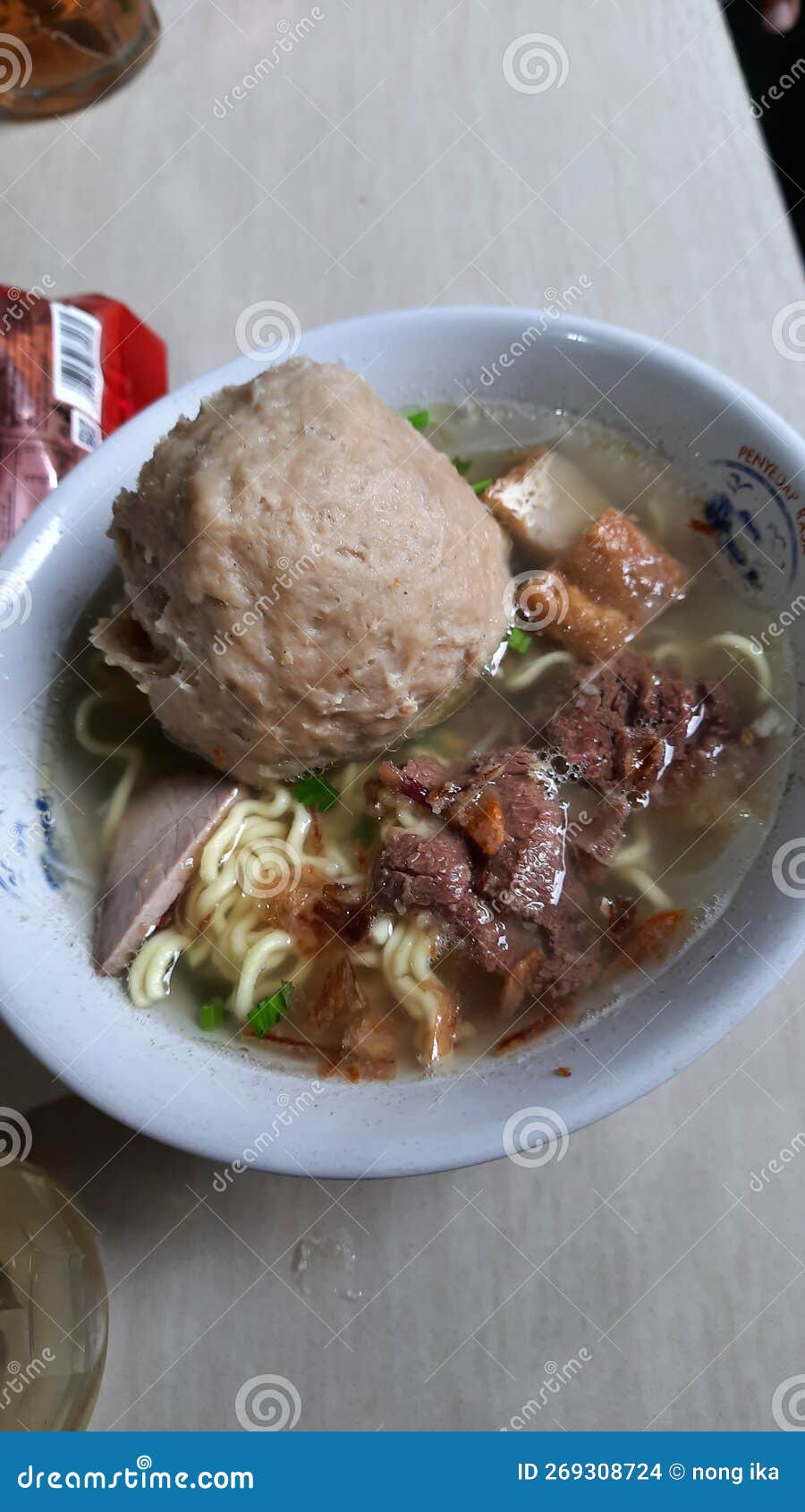 Bakso is Meatball in Indonesia Editorial Stock Image - Image of cuisine ...
