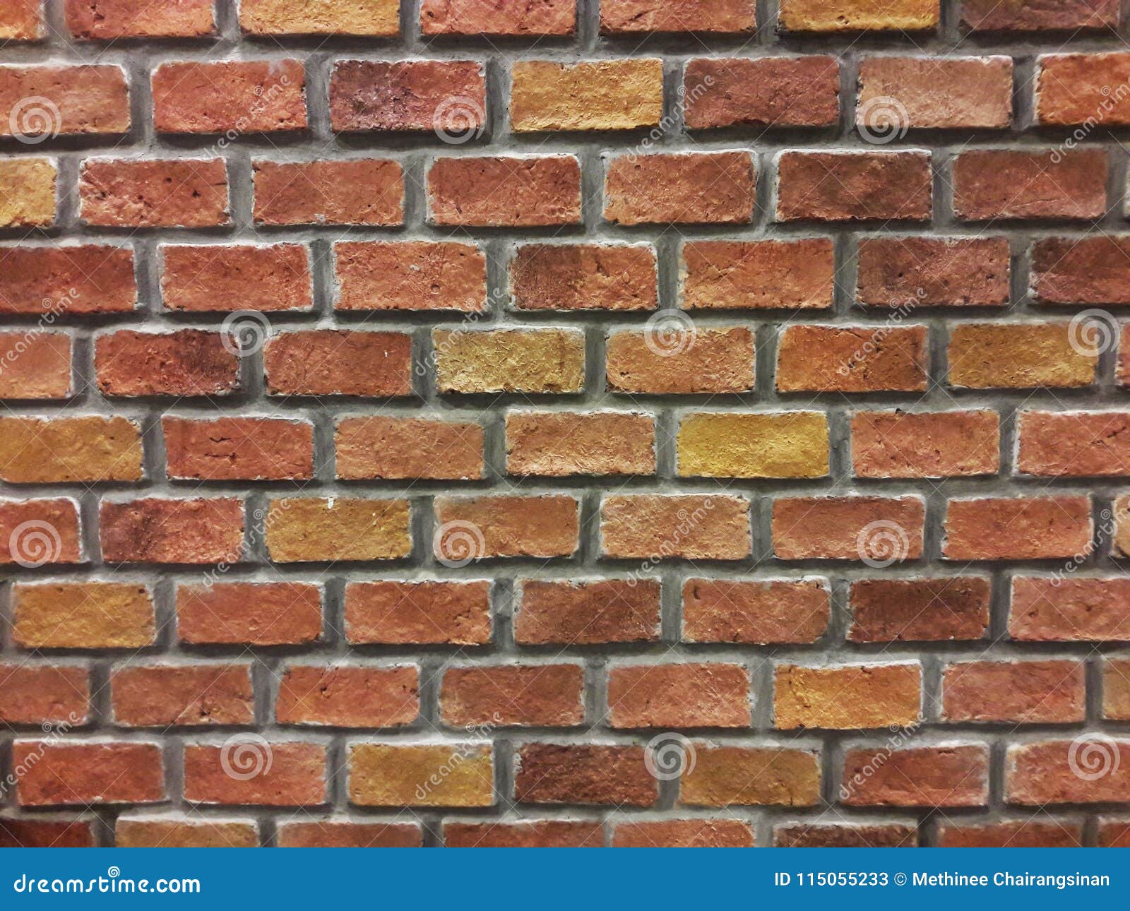 Bakstenen muur stock afbeelding. Image of vestingwerk - 115055233