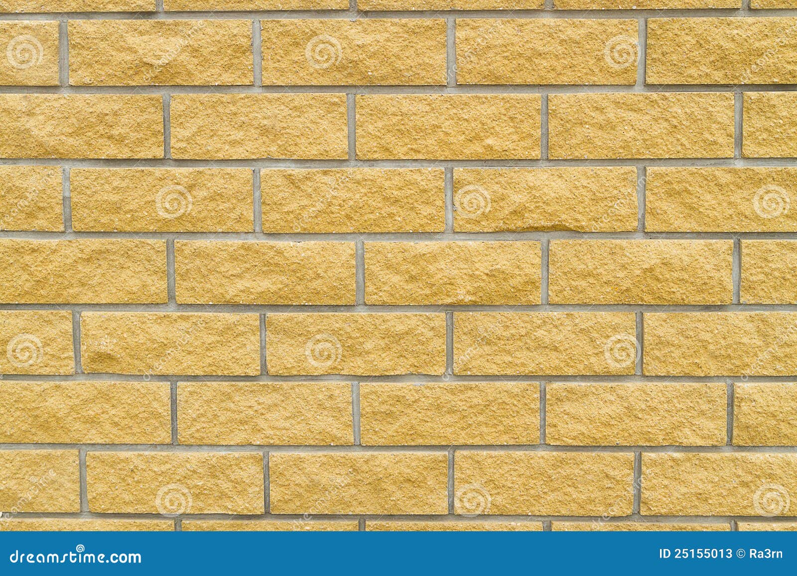 Bakstenen Muur Van Gele Steen Stock Afbeelding - Image of achtergrond ...