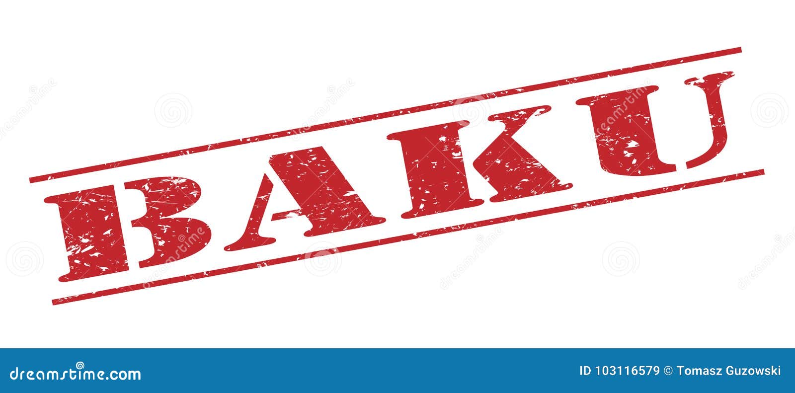 Baku stamp stock illustration. Illustration of icon - 103116579