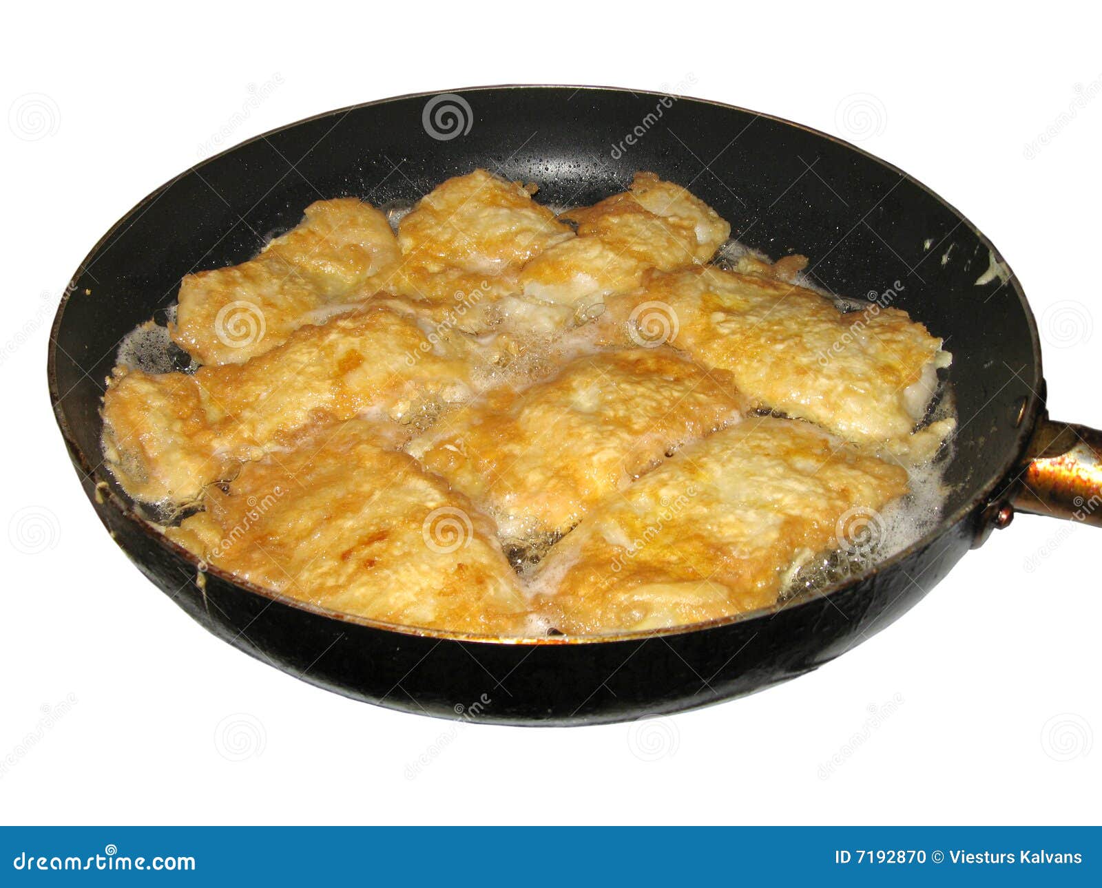 Bakvis stock foto. Image of frituren, geel, ingrediënten - 7192870