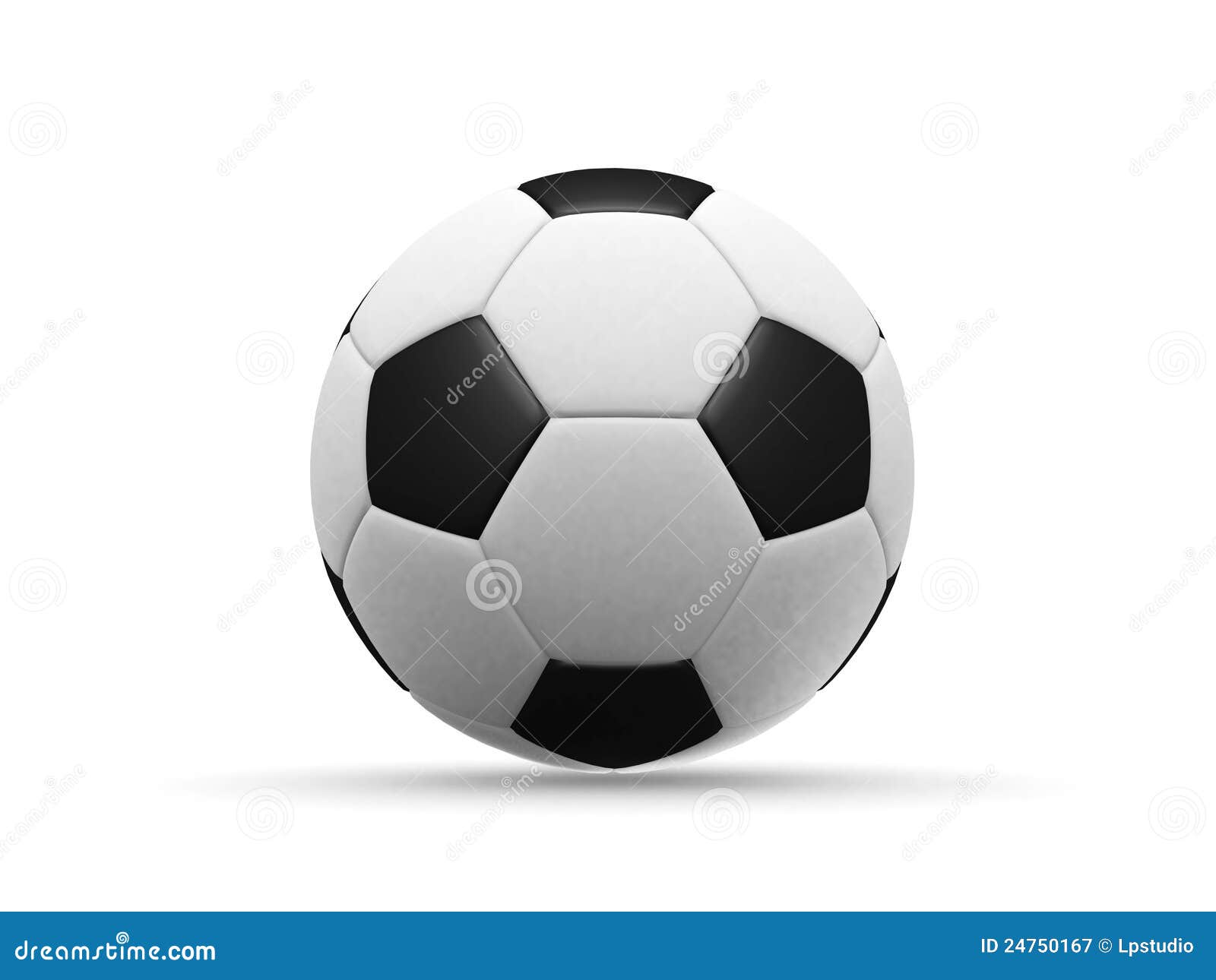 Balón de fútbol imagen de archivo. Imagen de industria - 24750167