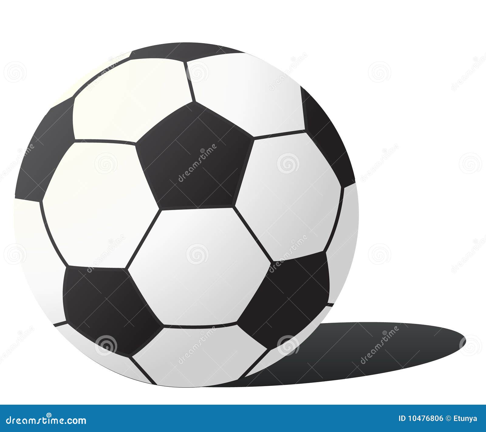 Balón de fútbol del vector ilustración del vector. Ilustración de ...